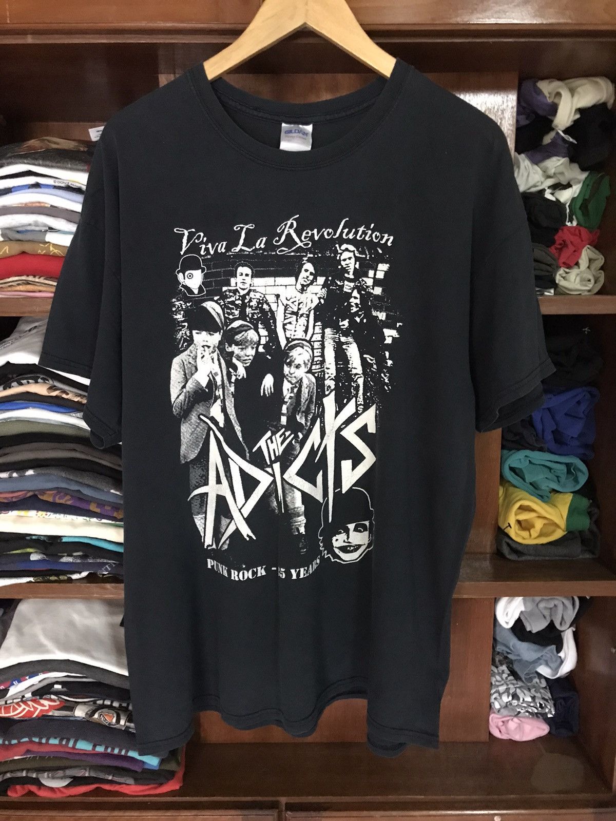Addict The Addicts Viva Le Revolution Punk Tshirt | Grailed
