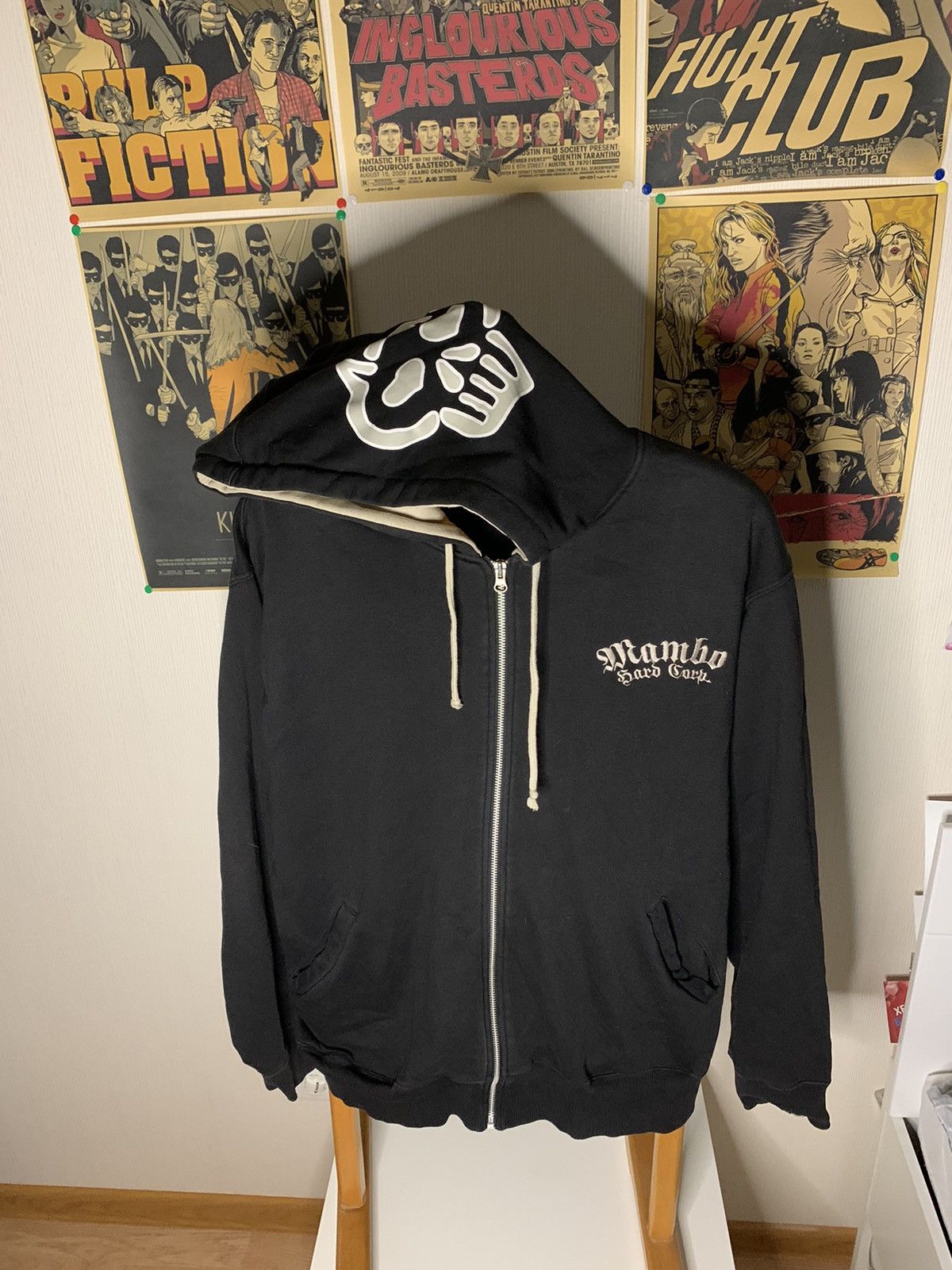 Mambo × Vintage Mambo Australia surf brand skulls zip vintage hoodie ...