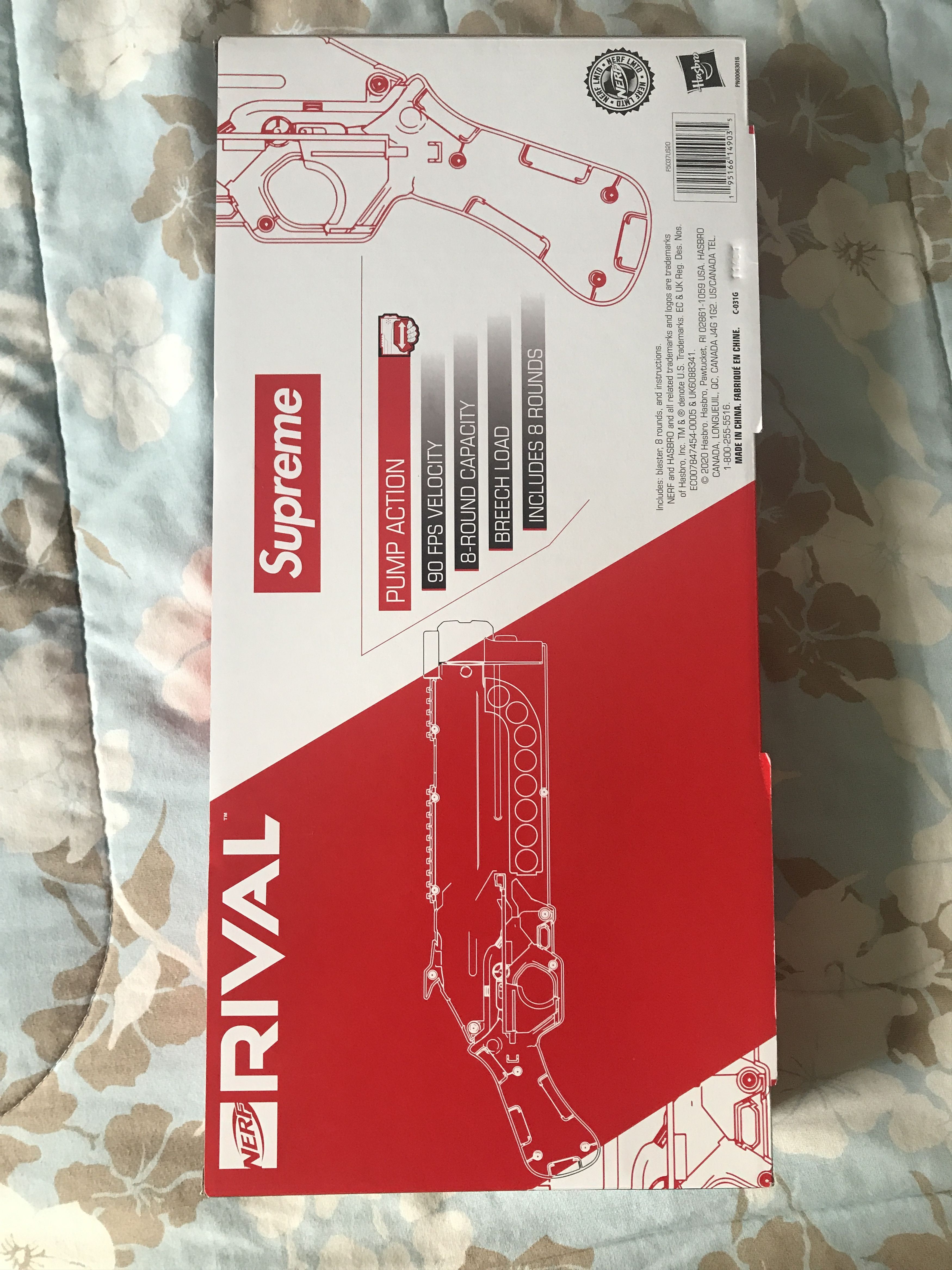 Supreme Supreme Nerf Rival Takedown Blaster Blue | Grailed