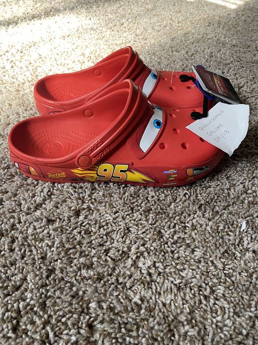 Crocs Lightning McQueen Crocs Adult Clogs | Grailed