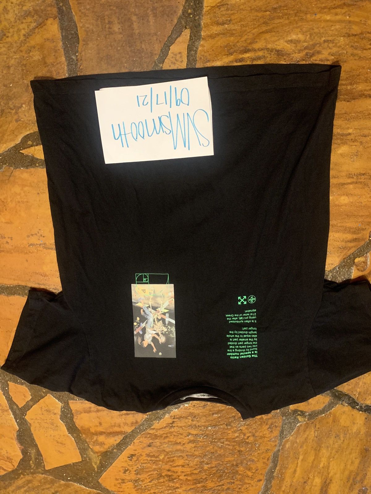 Off-White Off white skeleton shirt | Grailed