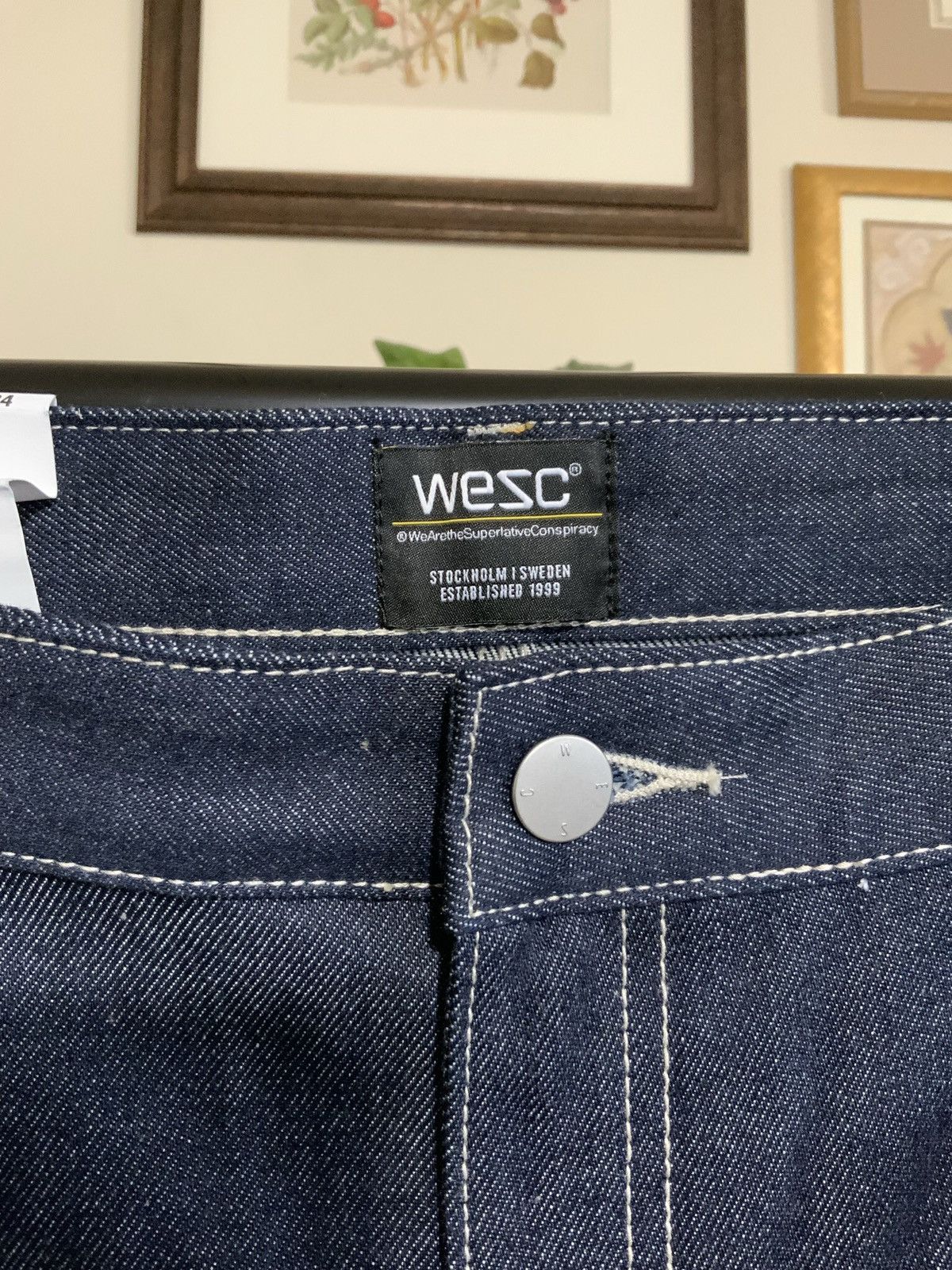 Wesc Selvedge Carpenter Denim Pants NWT | Grailed