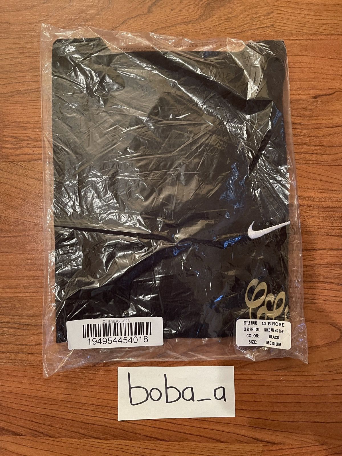 Drake × Nike Nike Drake Certified Lover Boy CLB Rose T-Shirt Black Tee ...