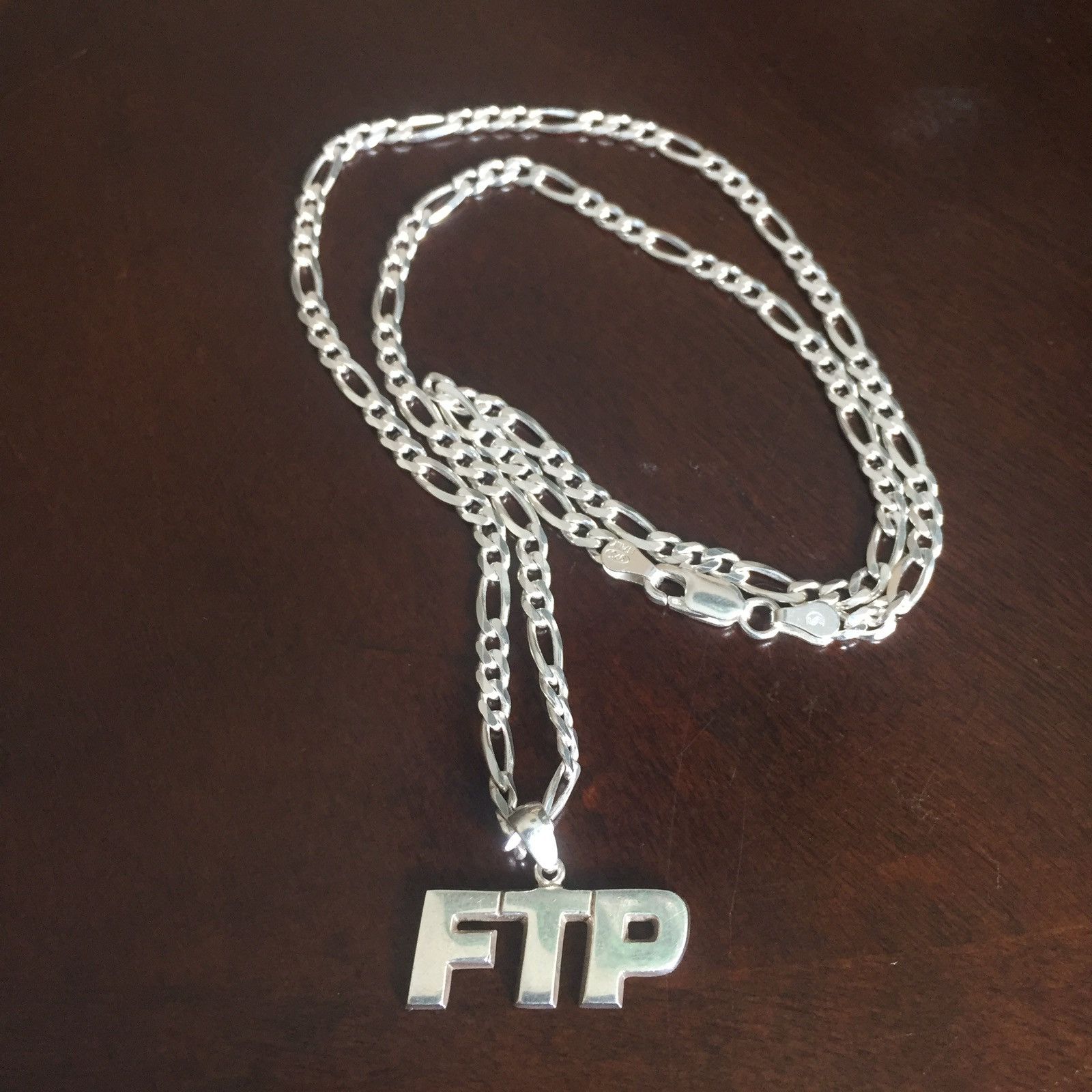 Fuck The Population FTP Silver Micro Chain | Grailed