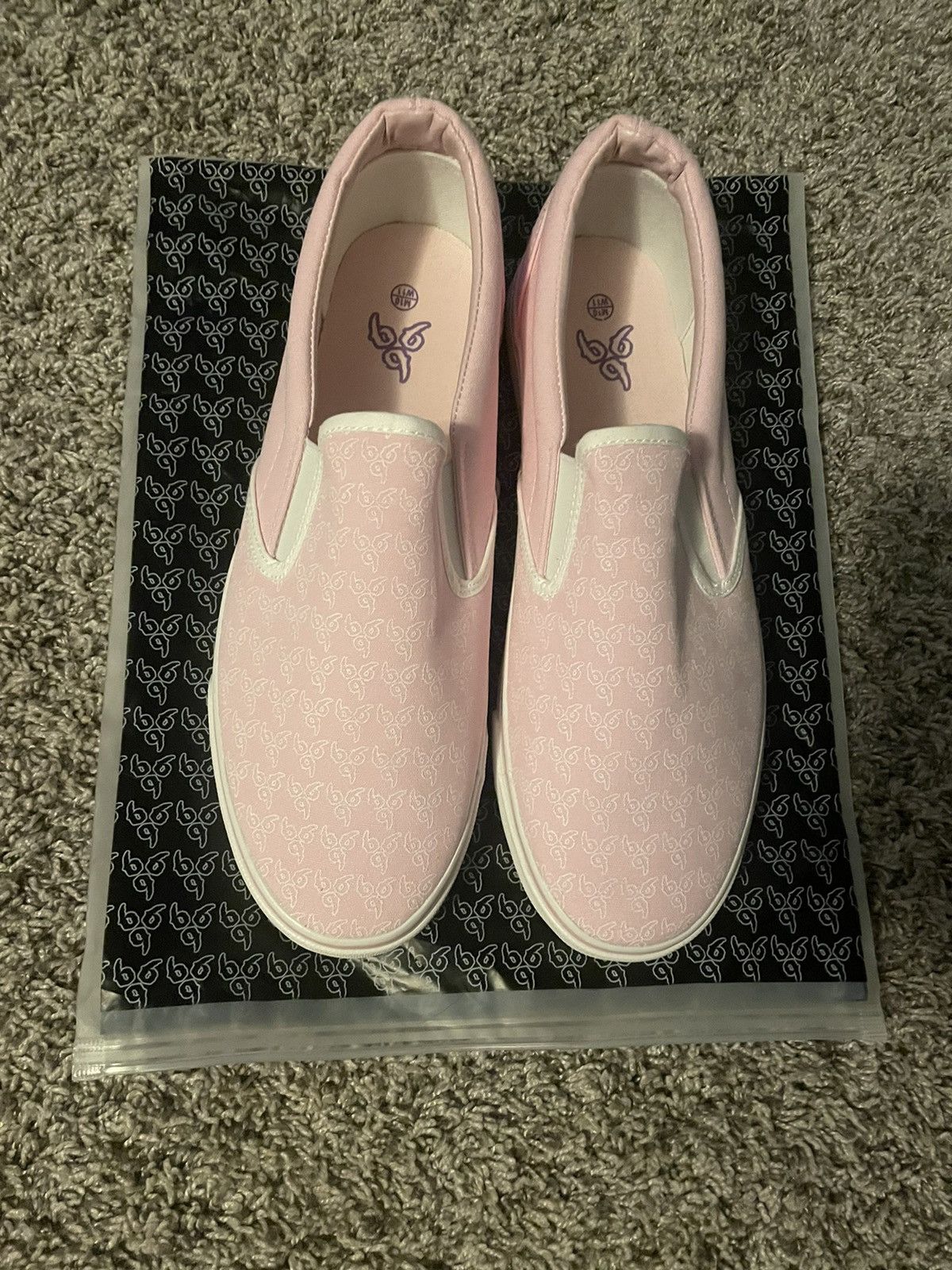 999 Club Juice WRLD No Vanity Slip On Shoes Pink 10 | Grailed