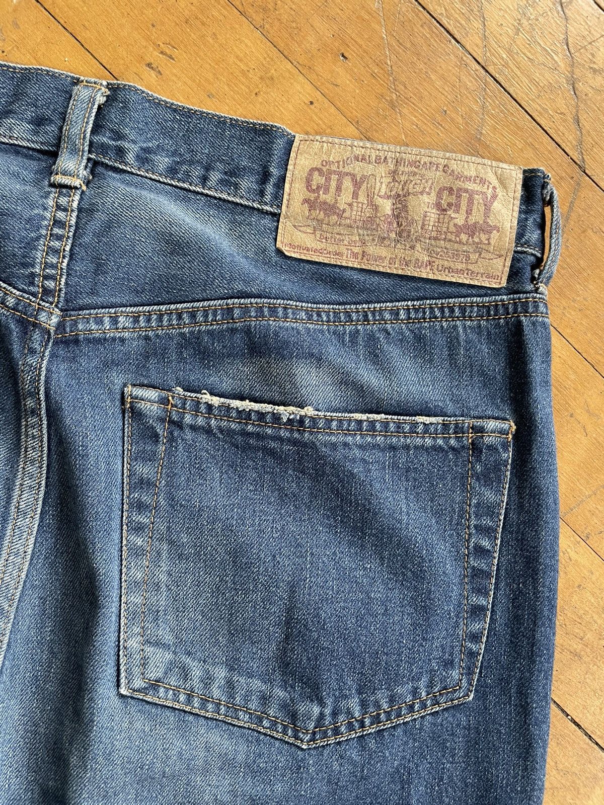 Bape 2006 Bape bapesta Star twinsta logo denim jeans | Grailed