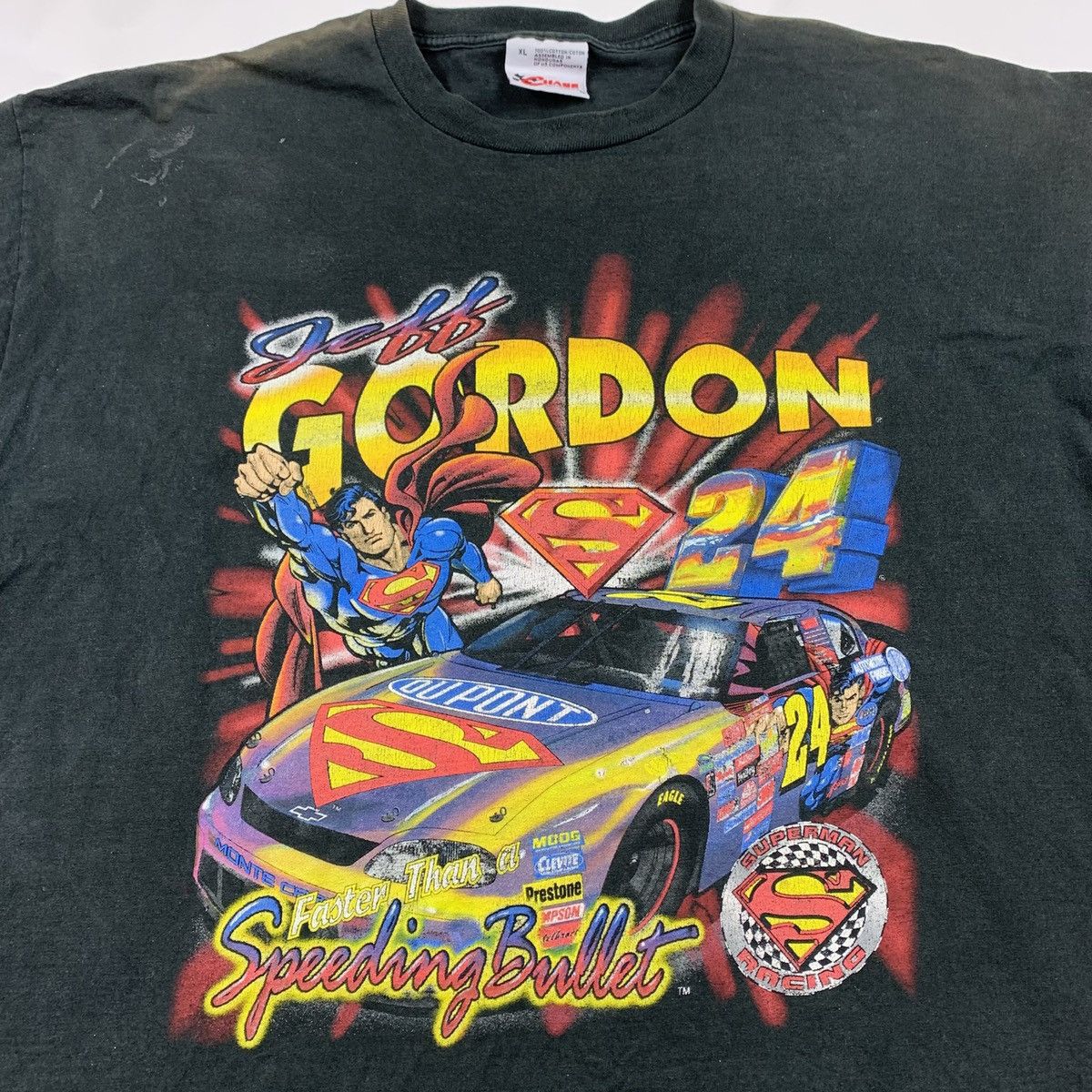 Vintage Vintage 90s Nascar Jeff Gordon Superman Racing Shirt | Grailed
