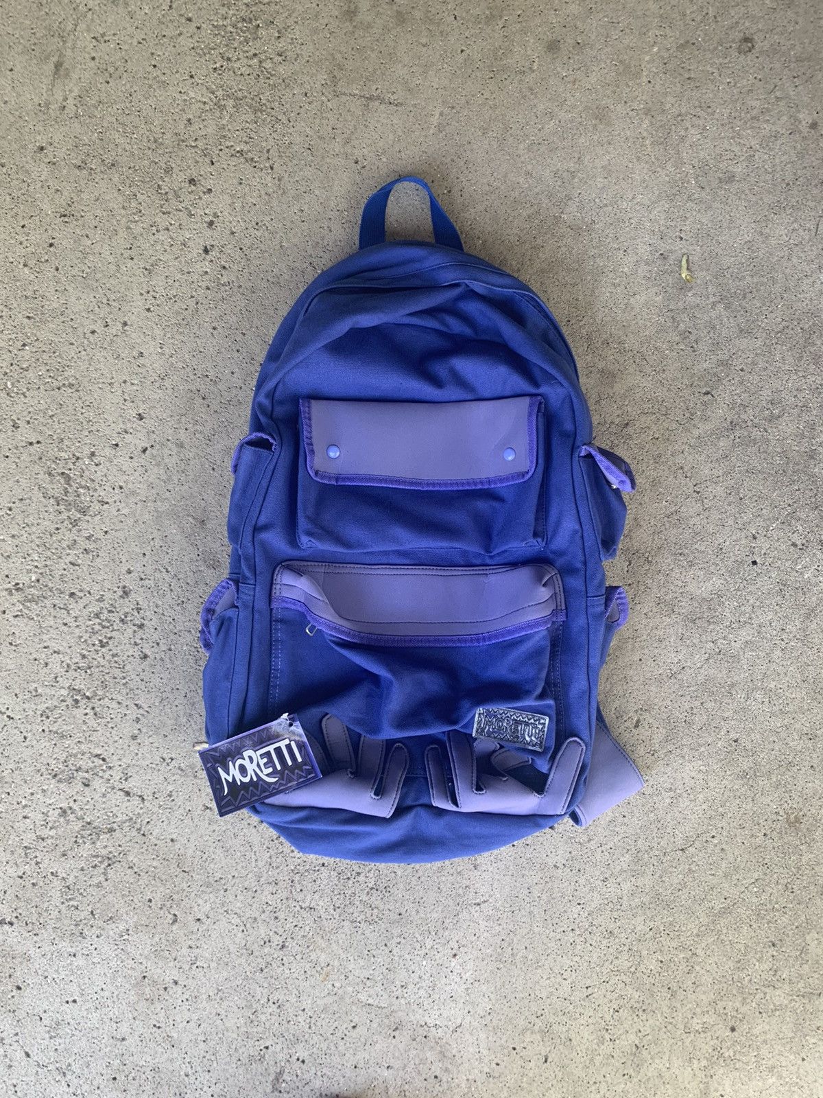 Custom sace moretti arms and hands backpack | Grailed