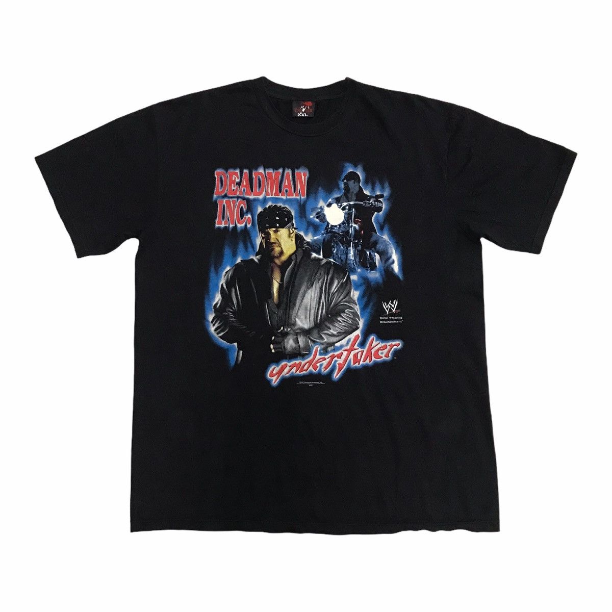 Vintage × Wwe Vintage Bootleg UNDERTAKER DEADMAN INC. WWE T Shirts ...