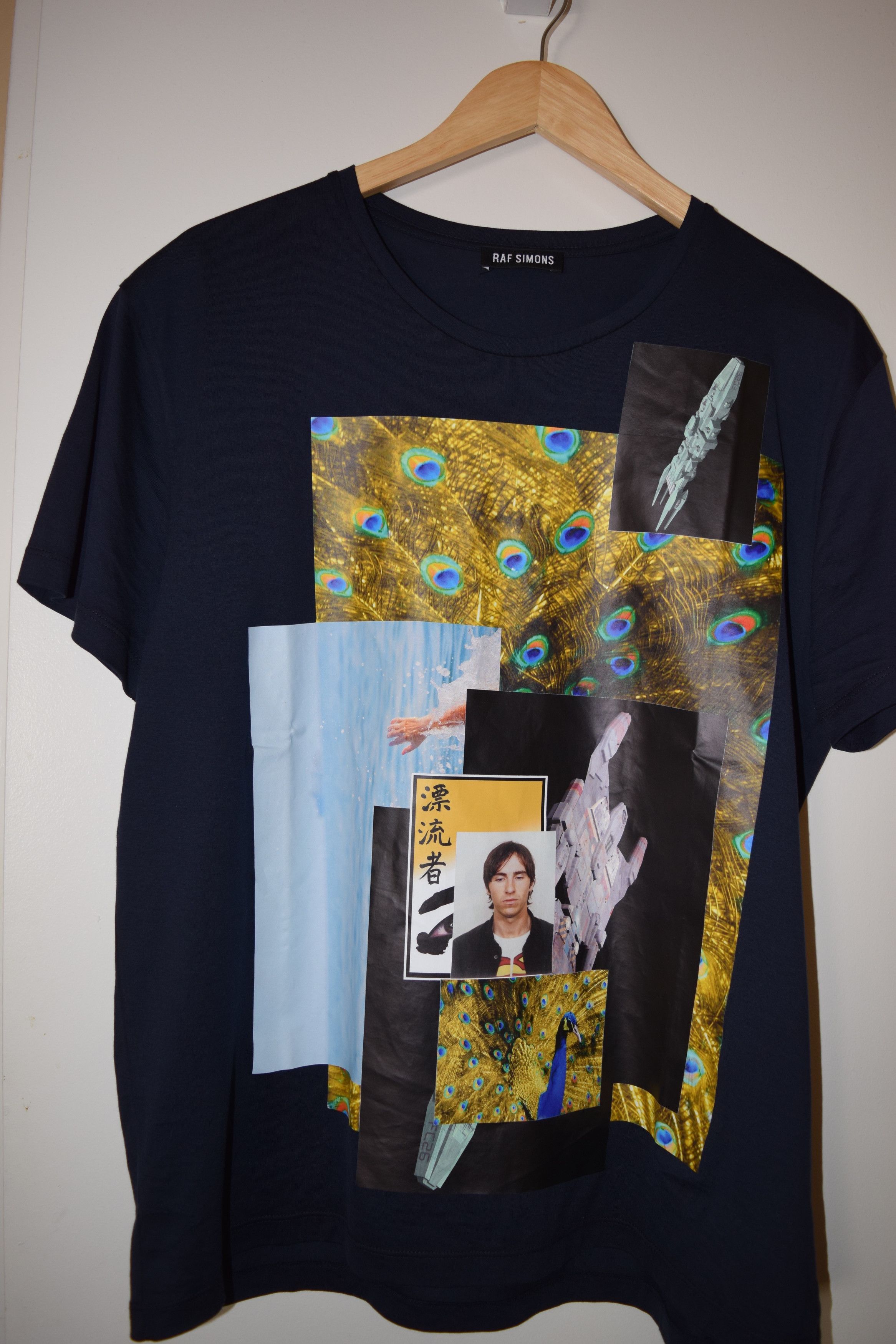 Raf Simons collage tee | Grailed