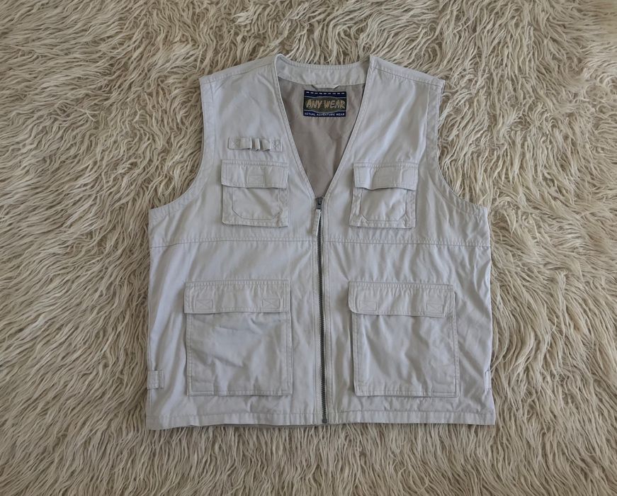 Vintage Vintage Y2K 90s Tactical vest Outdoor Cargo Streetwear / M ...