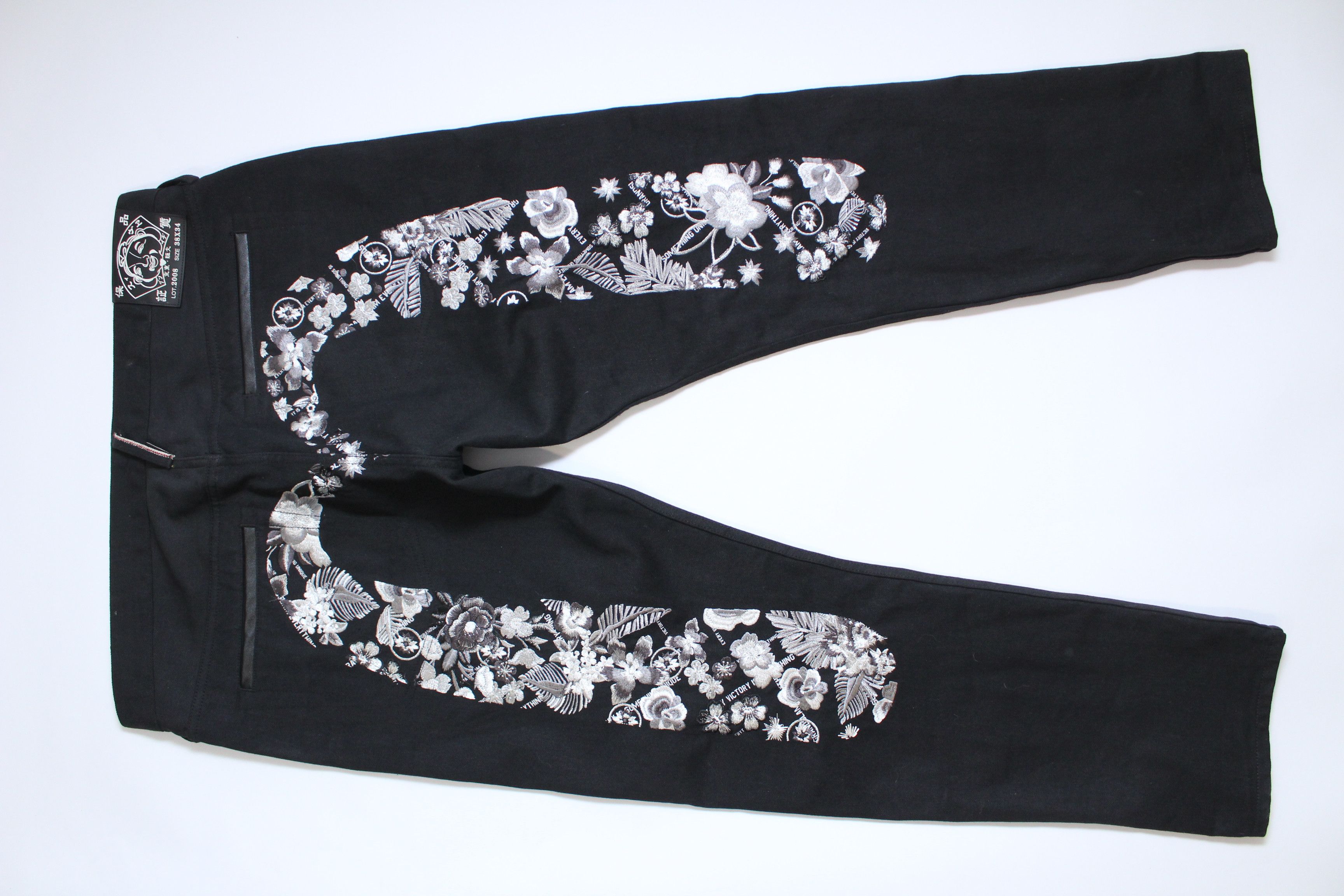 Evisu Evisu 2008 Selvedge Denim Jeans Custom Made Hologram RARE | Grailed