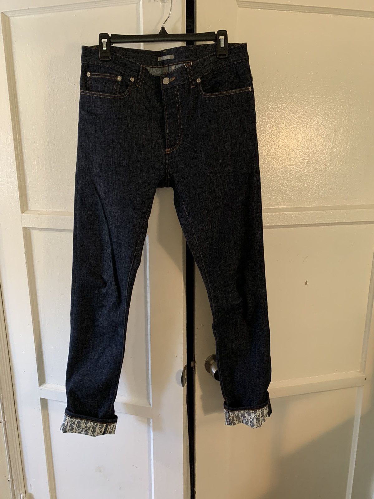 Dior Dior Oblique monogram denim | Grailed