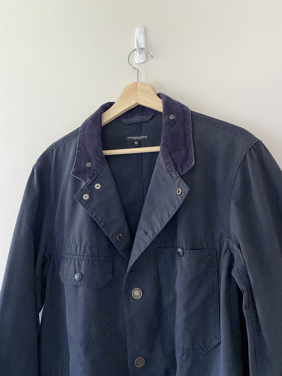 Engineered Garments Engineered Garments Navy Coverall Jacket | Grailed