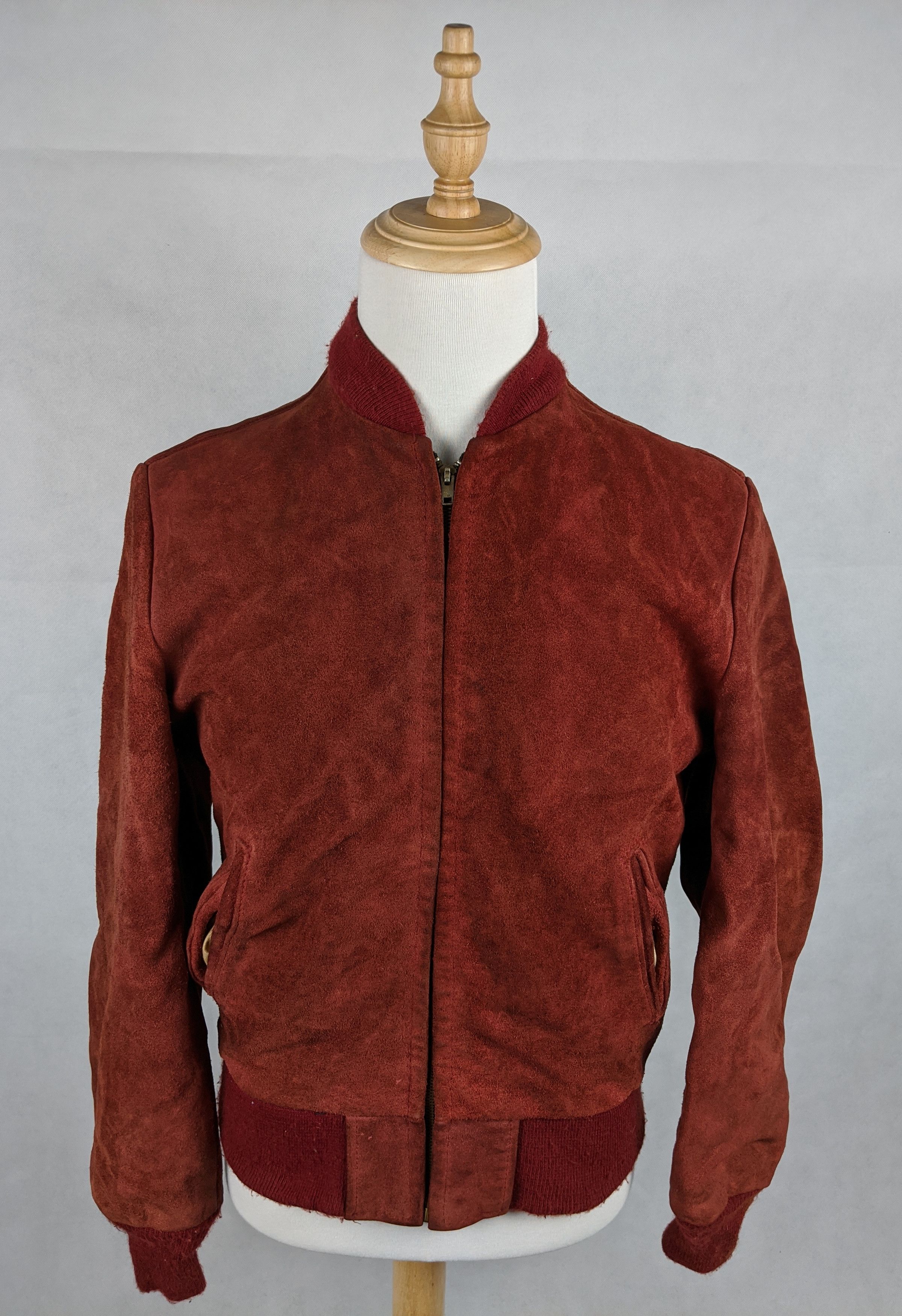 Schott Schott Suede Leather Motorcycle Jacket | Grailed