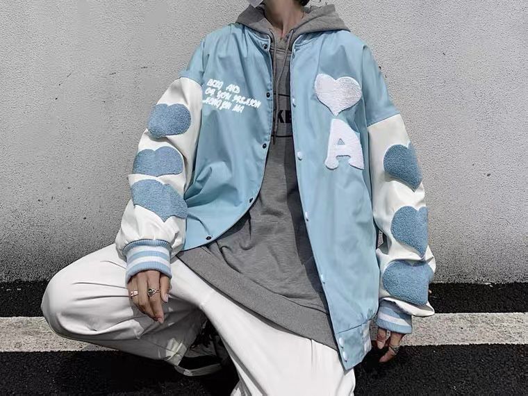 Hype × Japanese Brand × Streetwear The A Alphabet Bomber Jacket Varsity ...