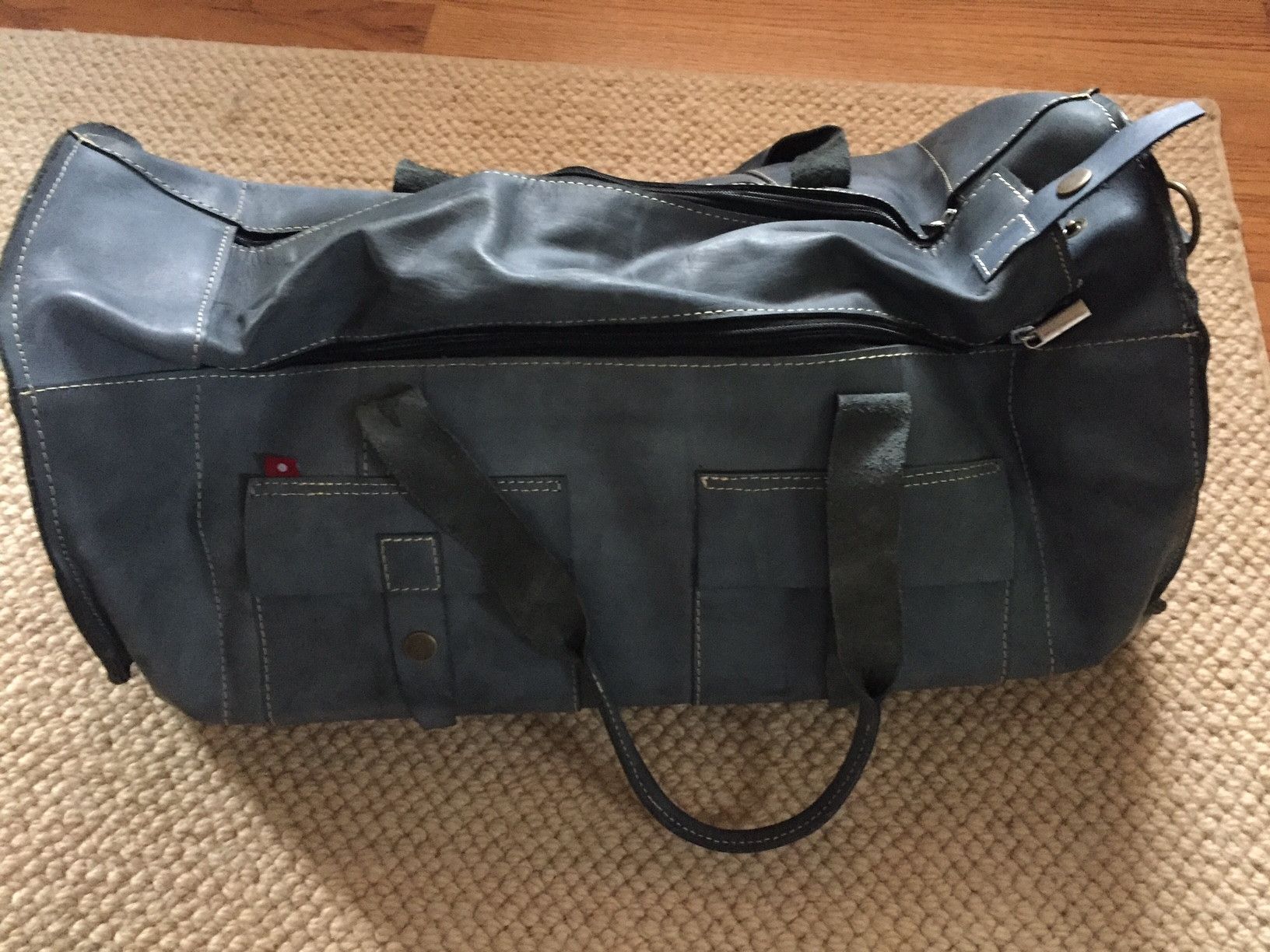 Oliberte Leather Duffle Bag | Grailed
