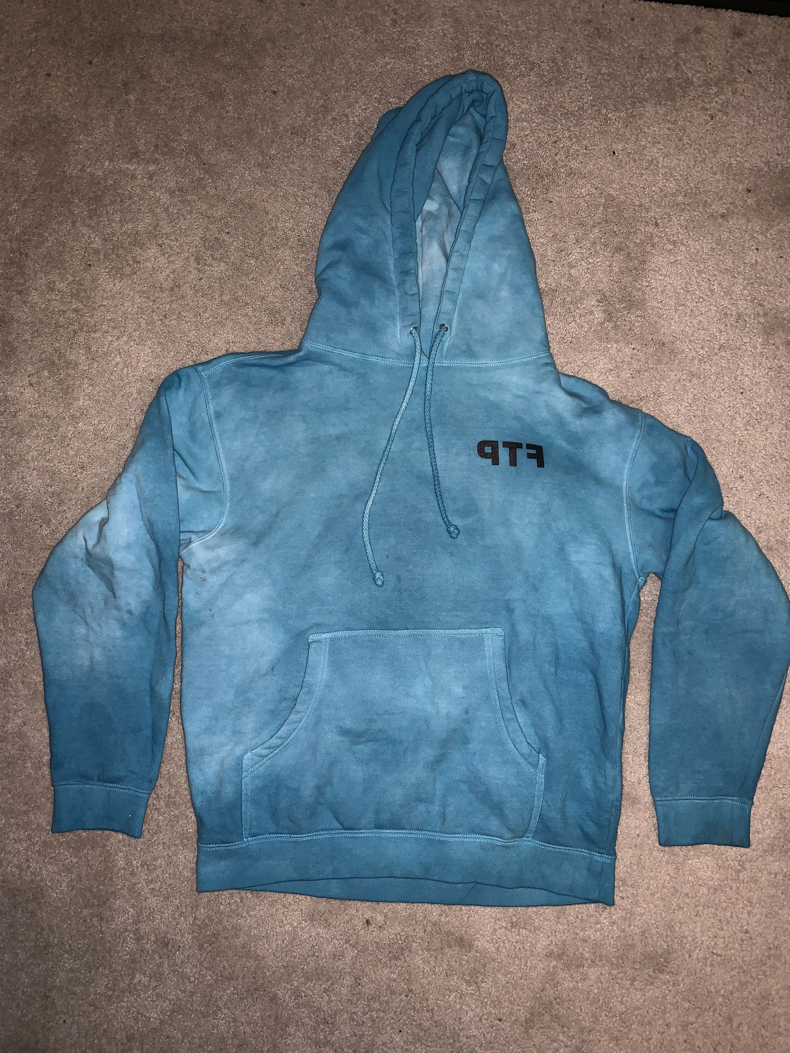 Fuck The Population FTP Reverse Logo Pullover | Grailed