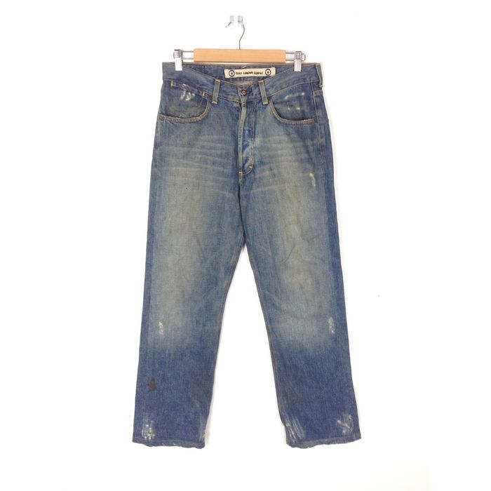 Denime Fake London Genius Made In Italy Target Logo Denim | Grailed