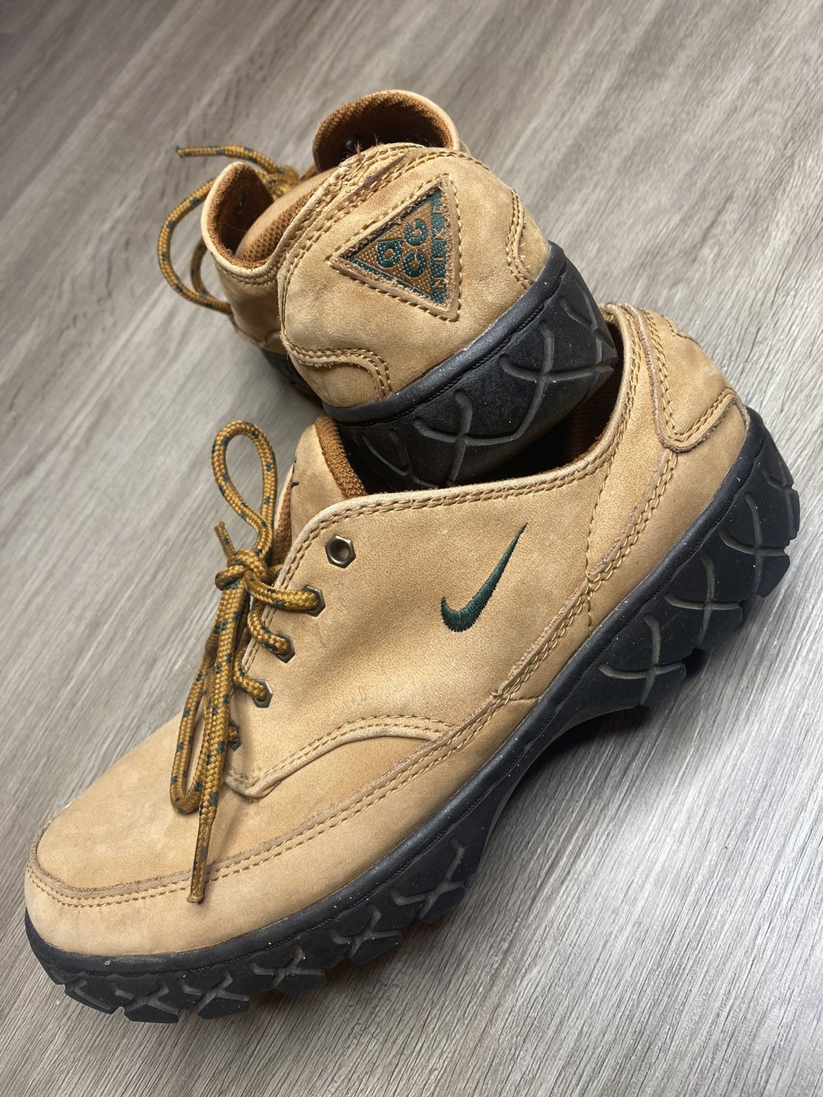 Nike × Nike ACG × Vintage 1995 NIKE ACG AIR ZION LOWTOP HIKING SHOES MENS 8.5 | Grailed