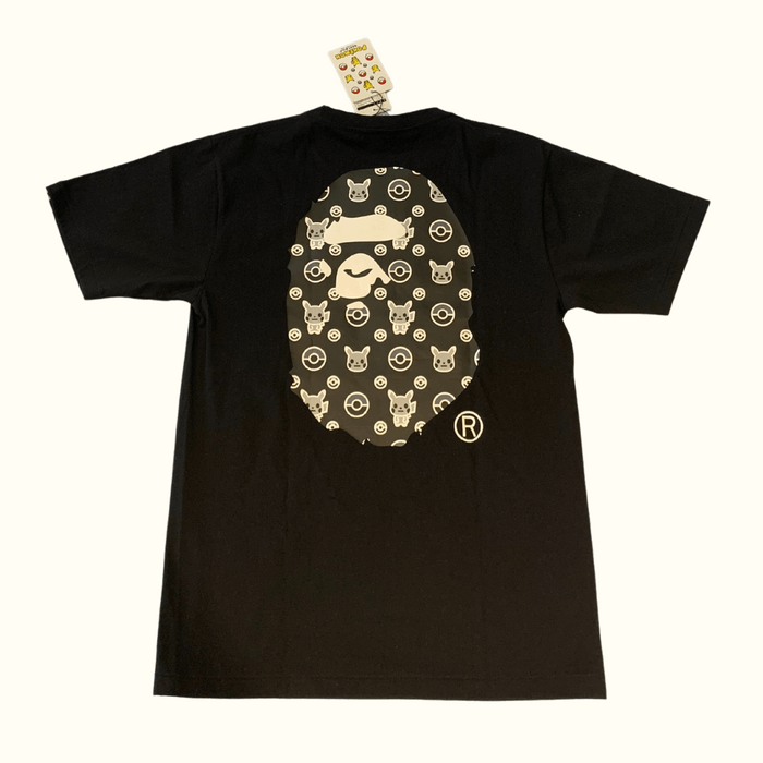 Bape Bape x Pokémon Ape Head Monotone Tee | Grailed