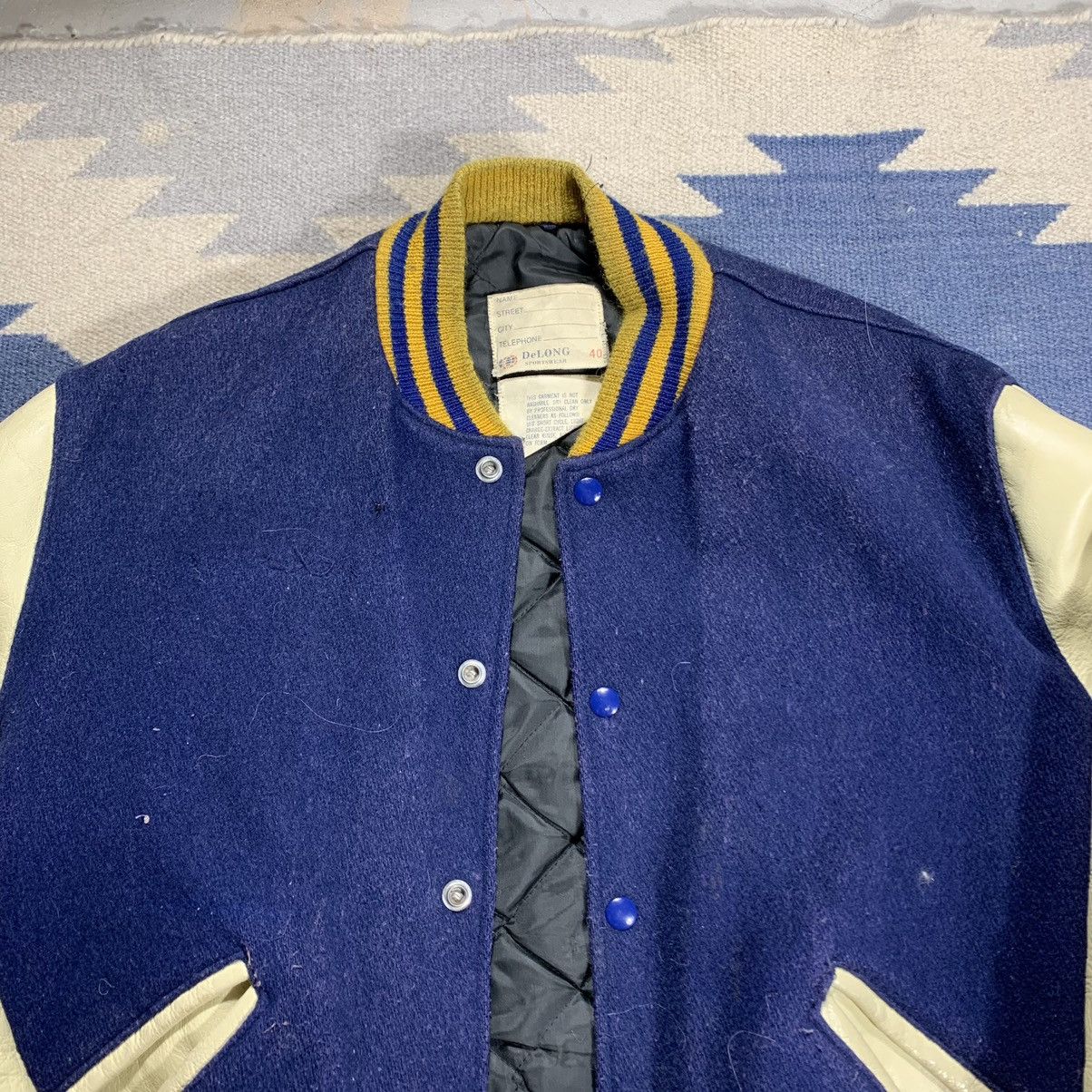 Delong Varsity Jackets × Vintage Vintage 80’s Delong Varsity Jacket ...