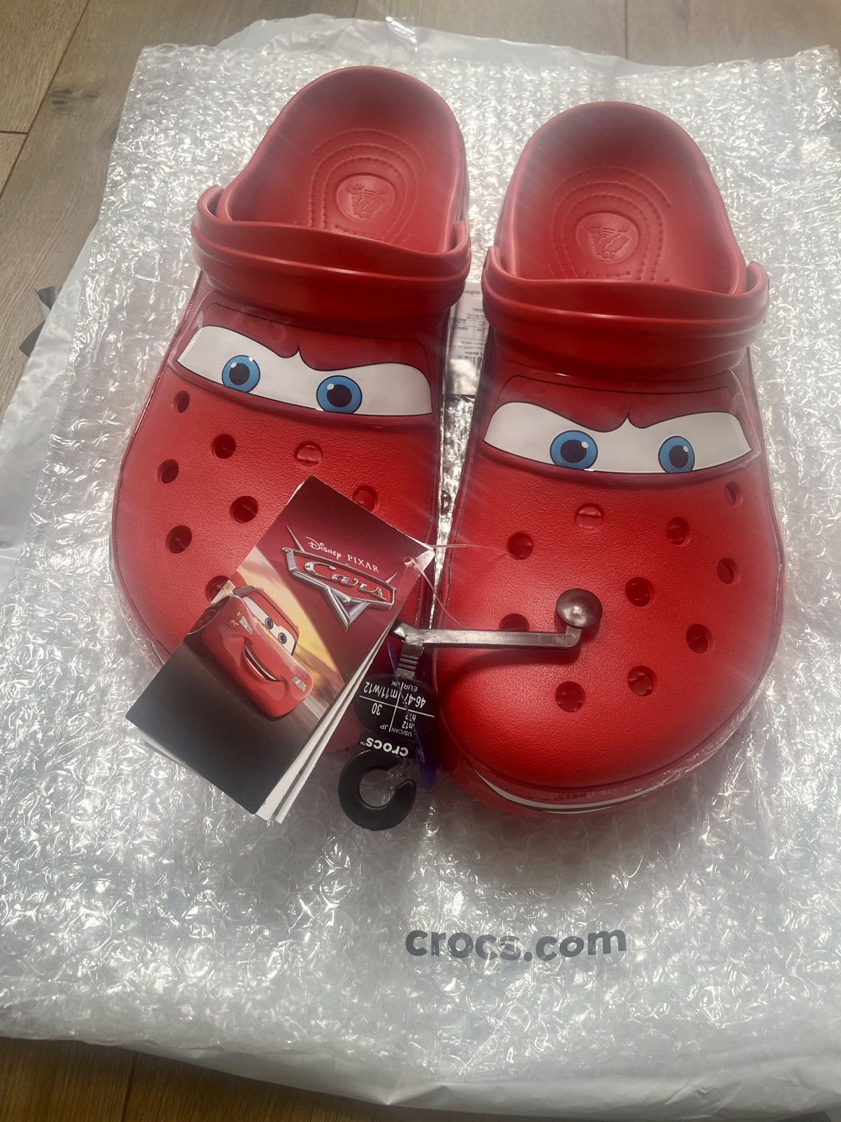 Crocs Lightning McQueen Adult Clogs Rare Men’s 12 KA-CHOW! | Grailed