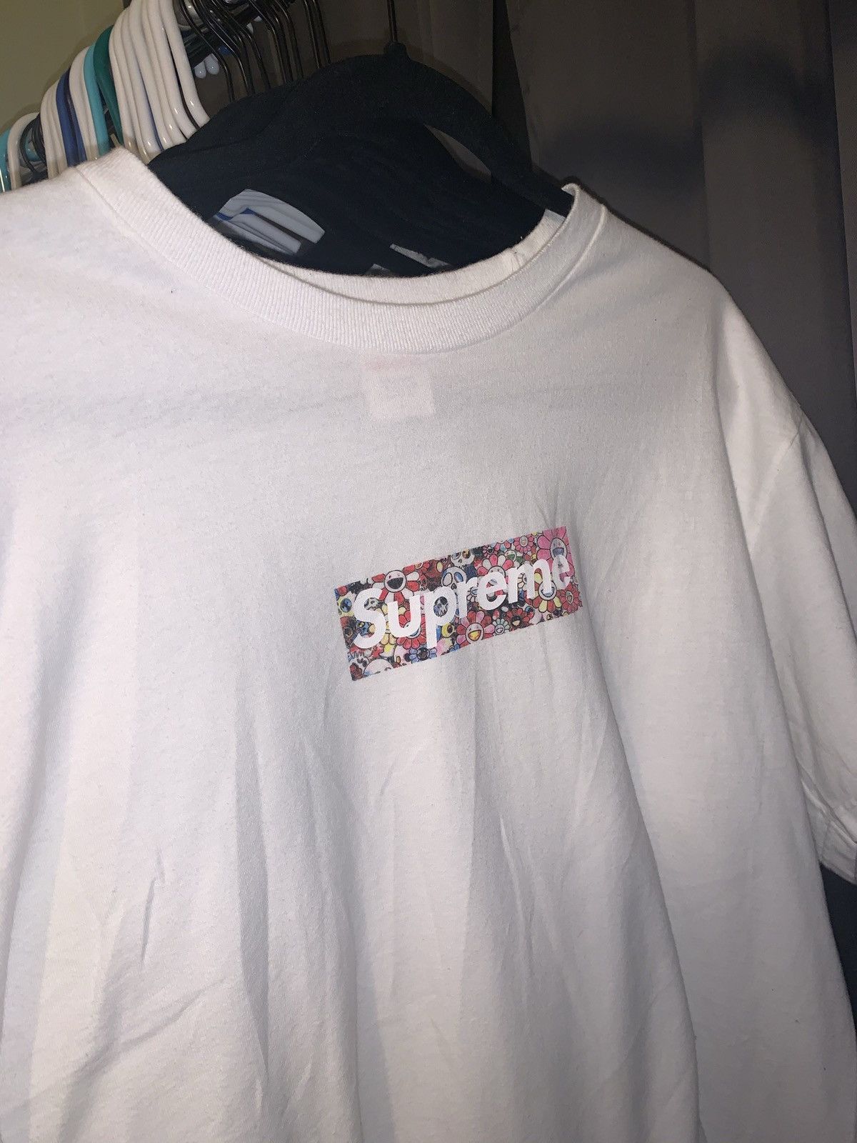 Supreme Supreme x Takashi Murakami (Covid-19) Box Logo Tee | Grailed