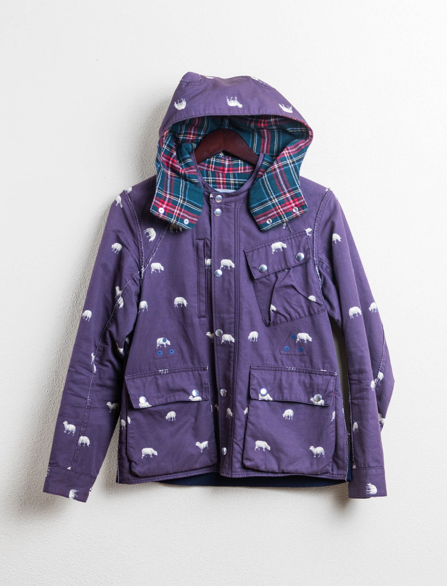 Undercover Undercoverism Patterned Sheep Coat Wool | Grailed