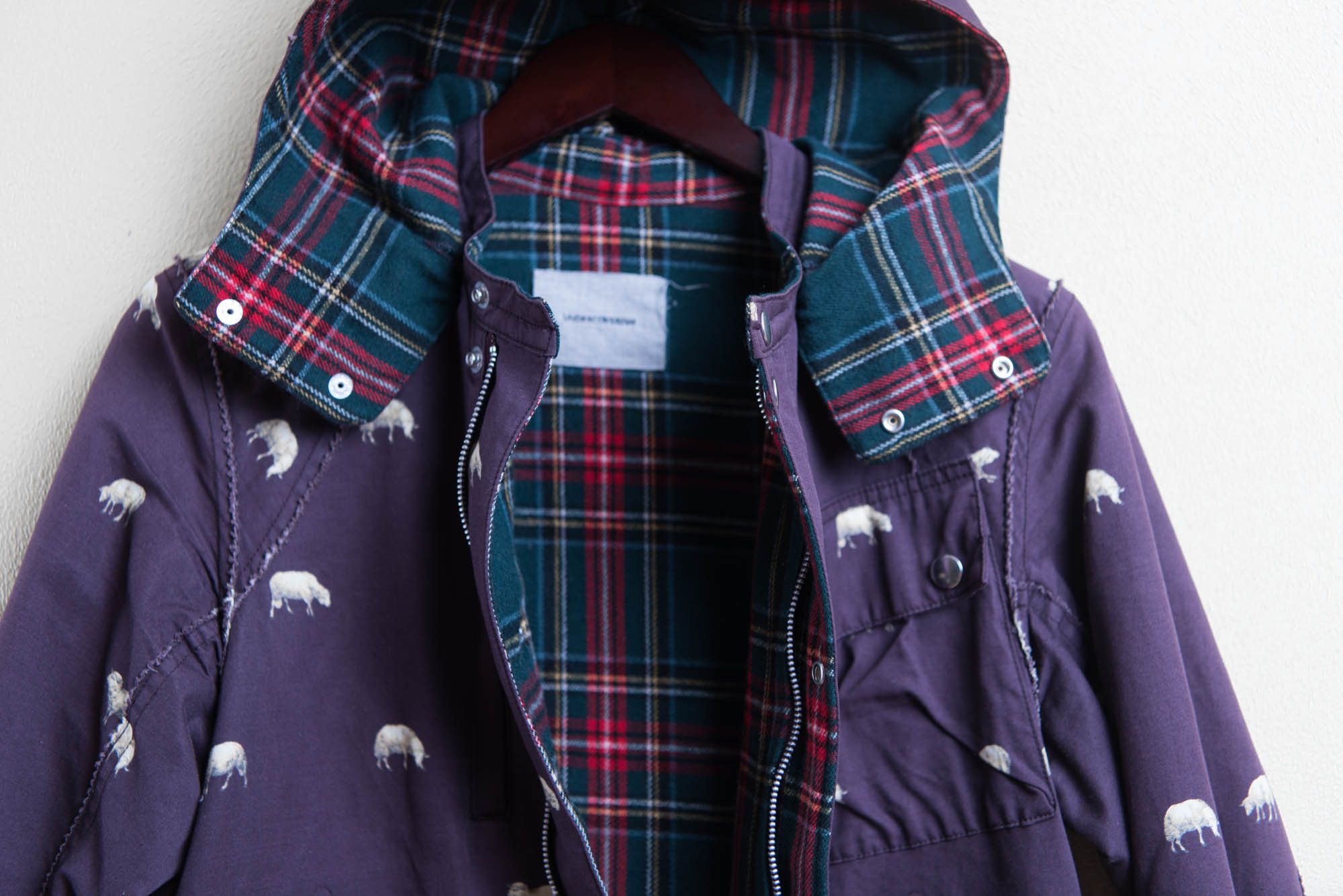 Undercover Undercoverism Patterned Sheep Coat Wool | Grailed