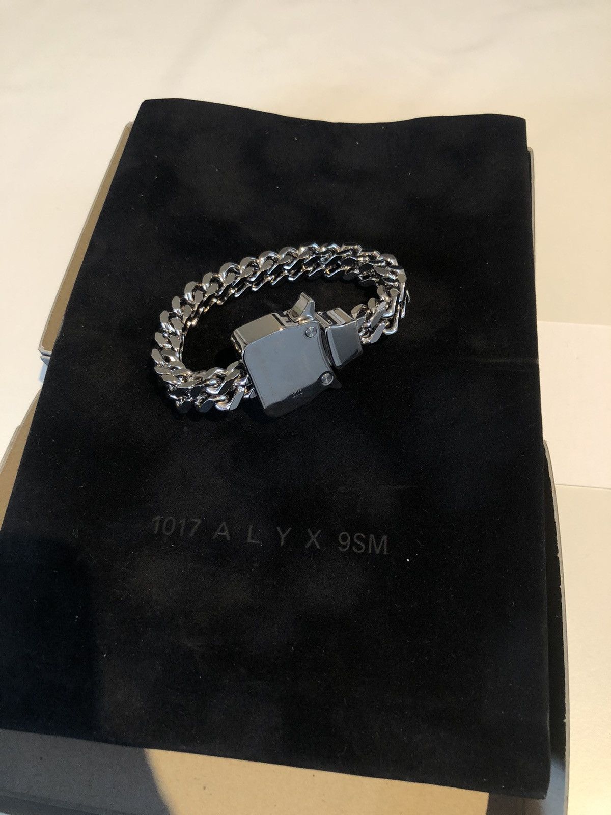 Alyx Alyx Mini Cubix Bracelet- Silver | Grailed
