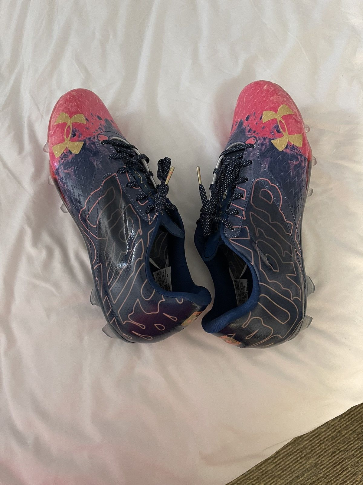 Streetwear × Under Armour × Vintage Under Armour Blur DRIP football ...