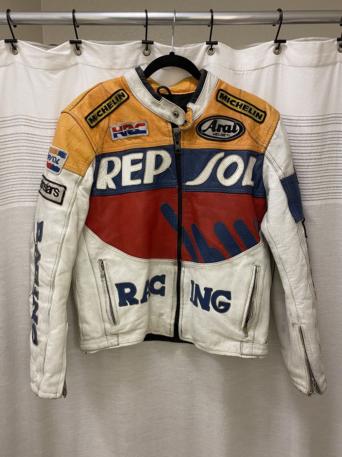 Genuine Leather × Vintage Vintage Racing Leather Jacket | Grailed