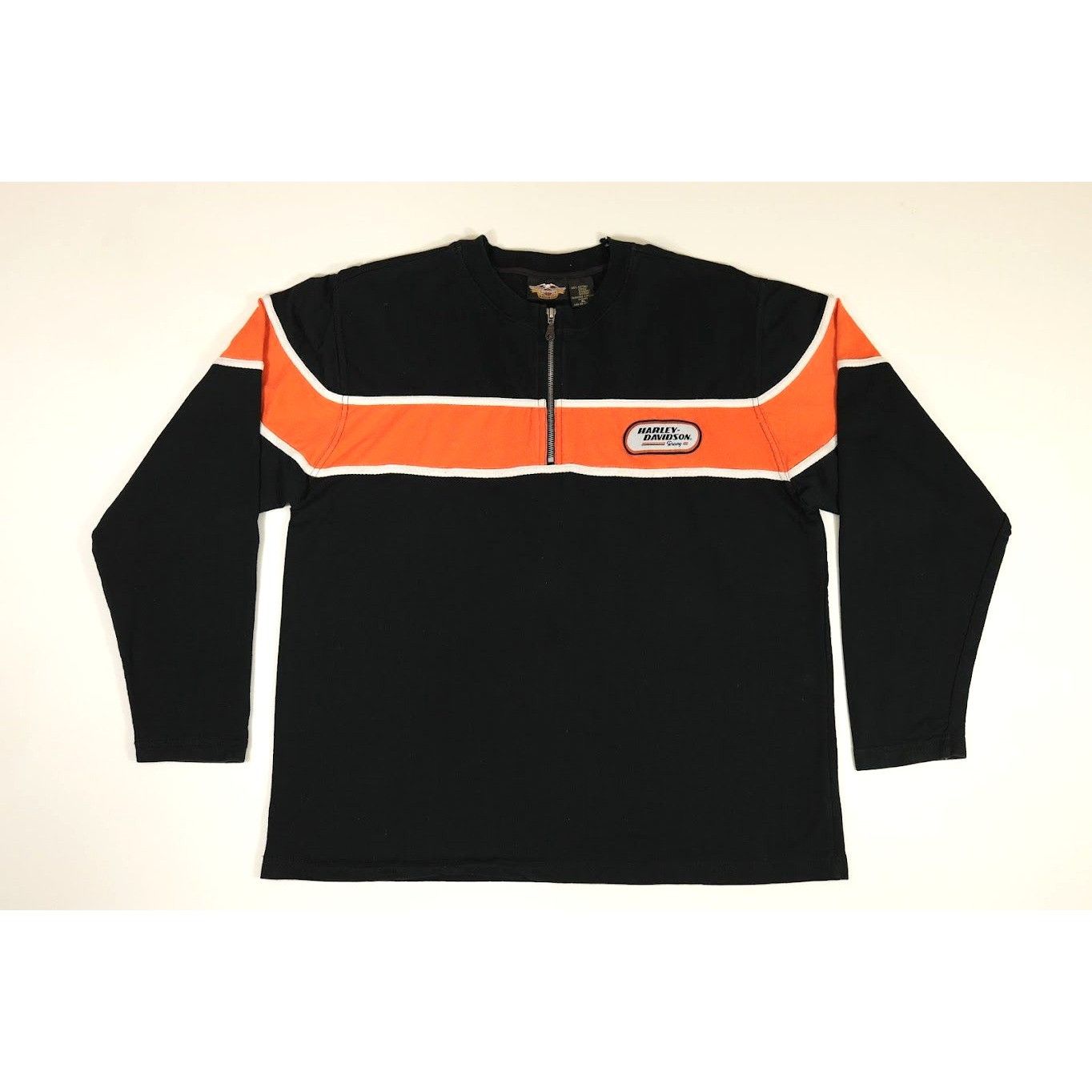 Harley Davidson × Vintage 90s Harley Davidson Racing Chest Strip 1/2 ...