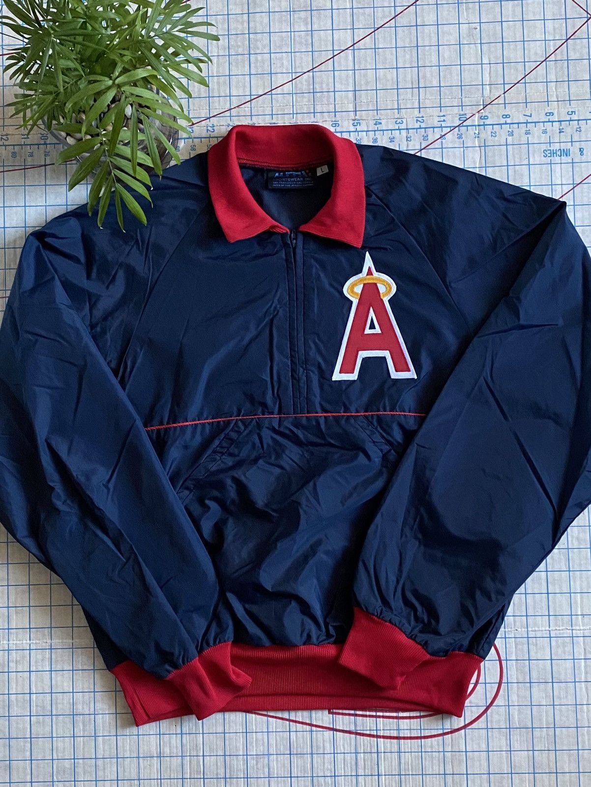 Vintage Vintage California Angels Windbreaker Jacket LA Angels | Grailed