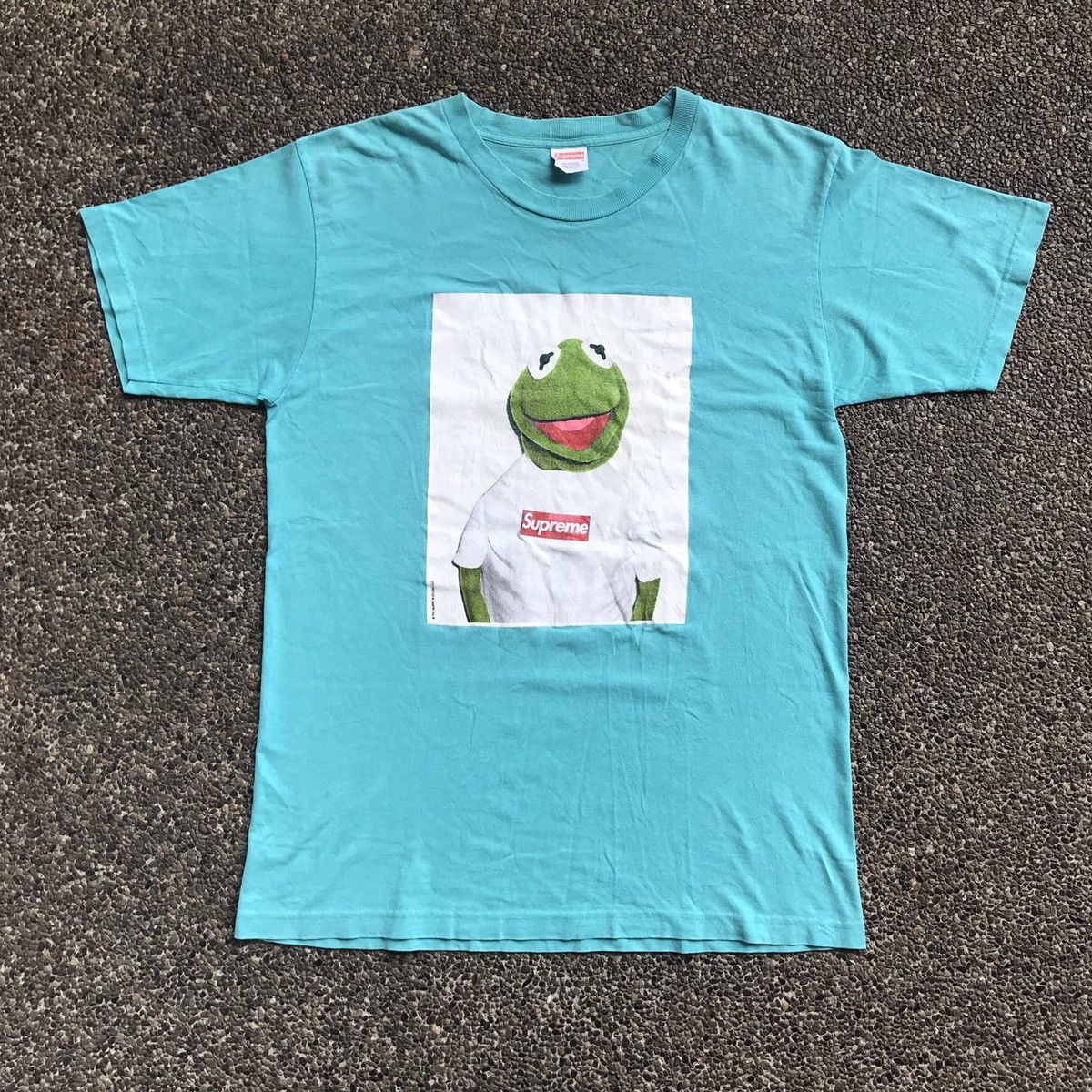 Supreme Supreme x The Muppets "Kermit the Frog" 2008 tee | Grailed