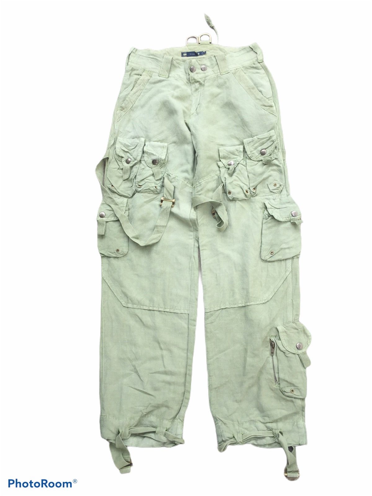 Polo Ralph Lauren × Seditionaries 🔥super rare🔥polo RL tactical multipocket bondage cargo pants ...