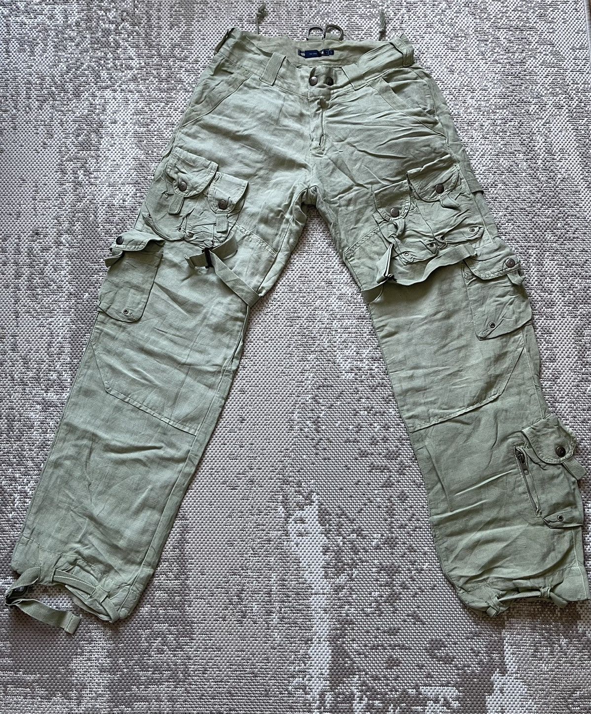 Polo Ralph Lauren × Seditionaries 🔥super rare🔥polo RL tactical multipocket bondage cargo pants ...