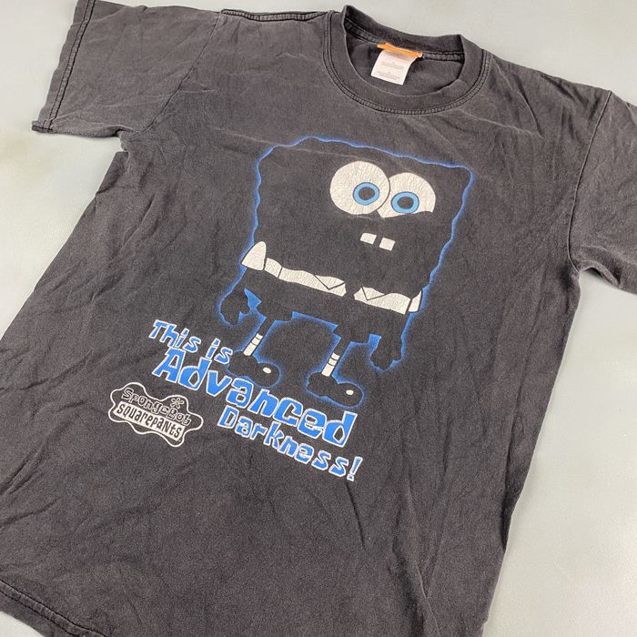 Vintage Vintage Spongebob Squarepants Advanced Darkness T-shirt | Grailed
