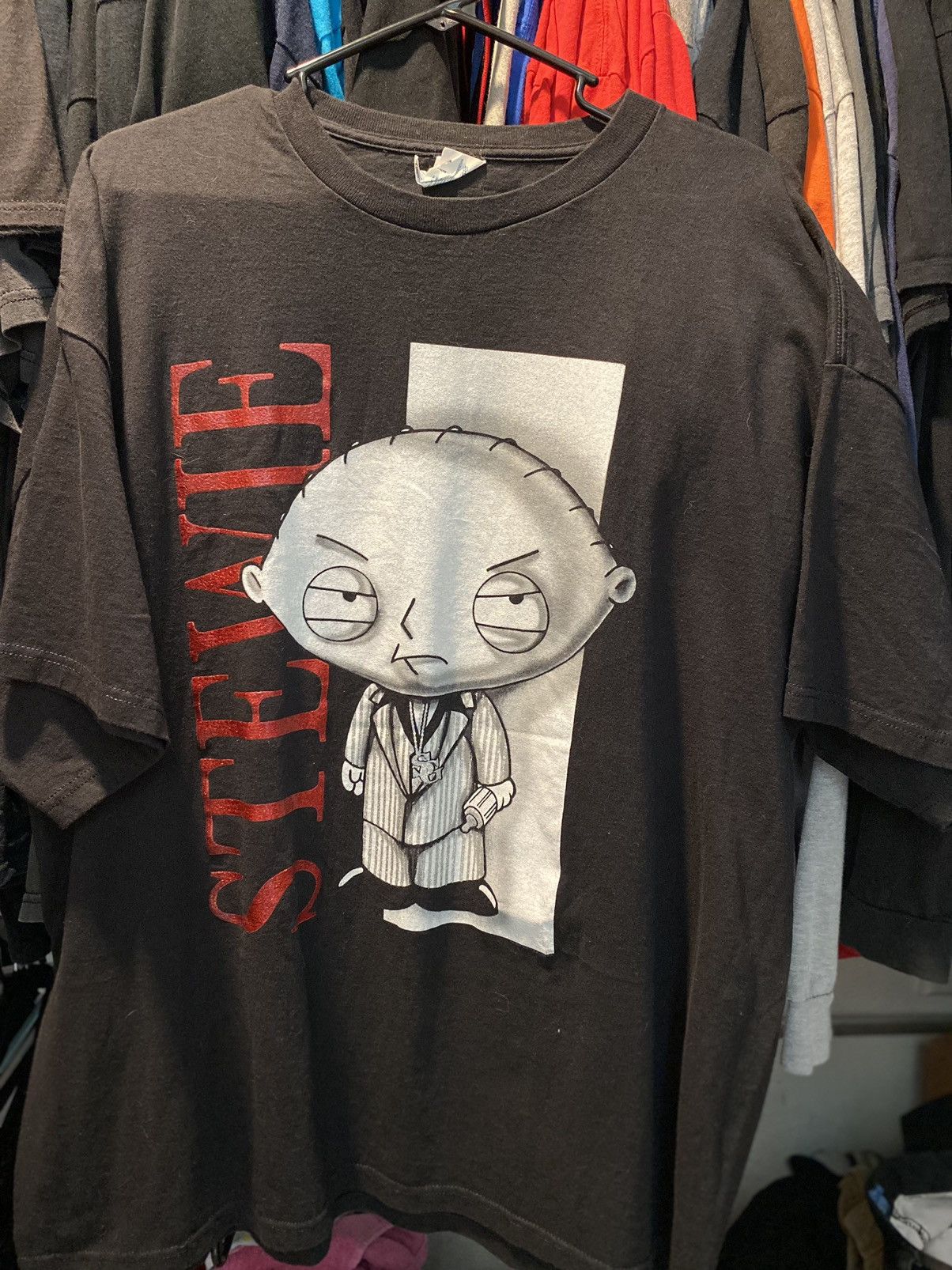 Vintage Vintage 2000s Stewie Scarface Family Guy Parody Tee | Grailed