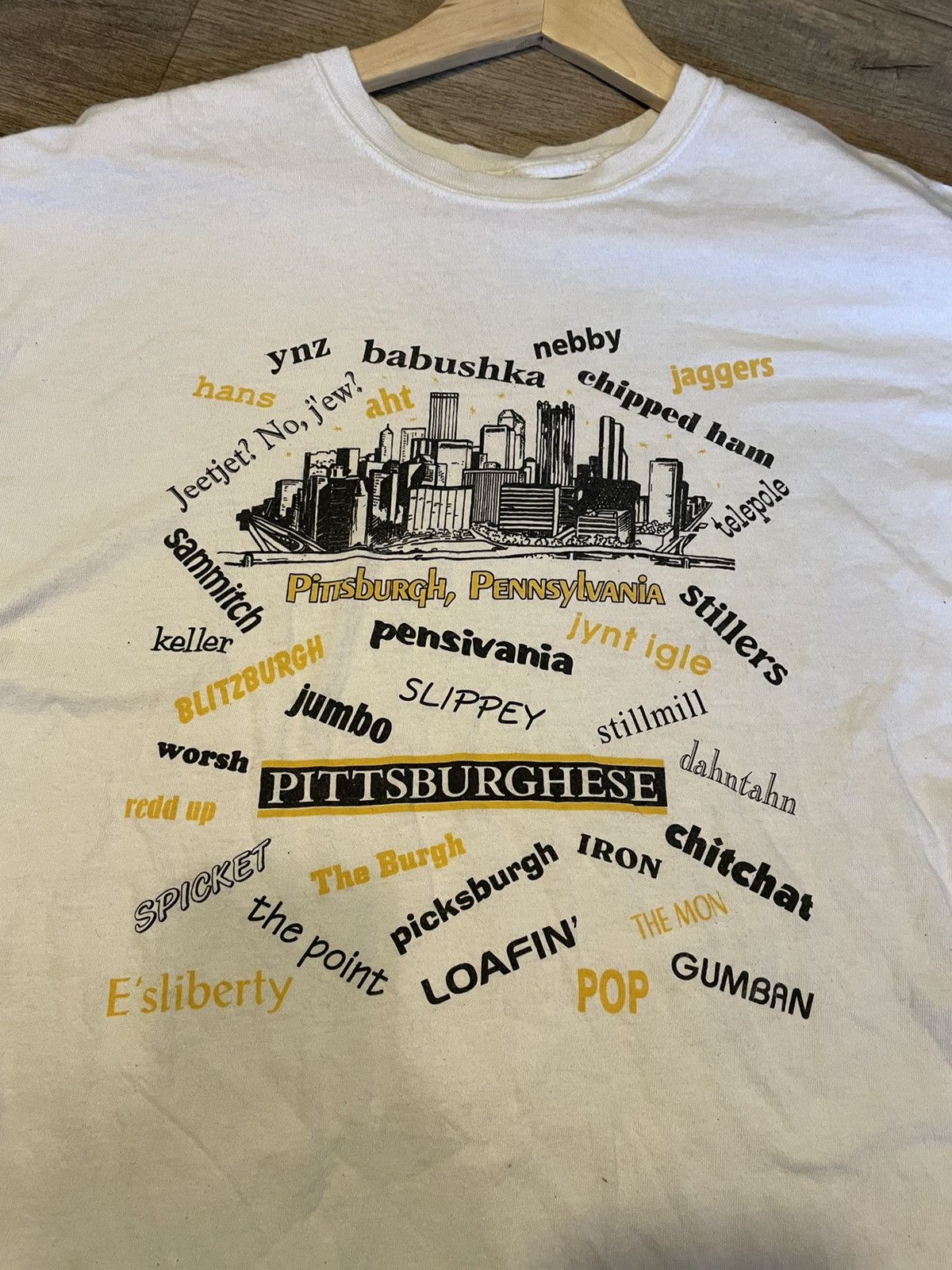 Vintage Pittsburgh Slang Shirt | Grailed