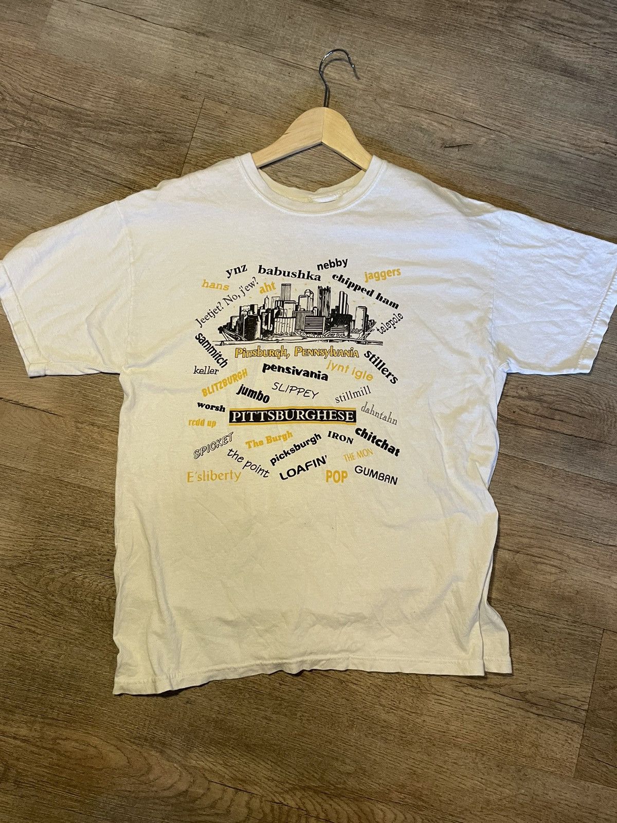 Vintage Pittsburgh Slang Shirt | Grailed