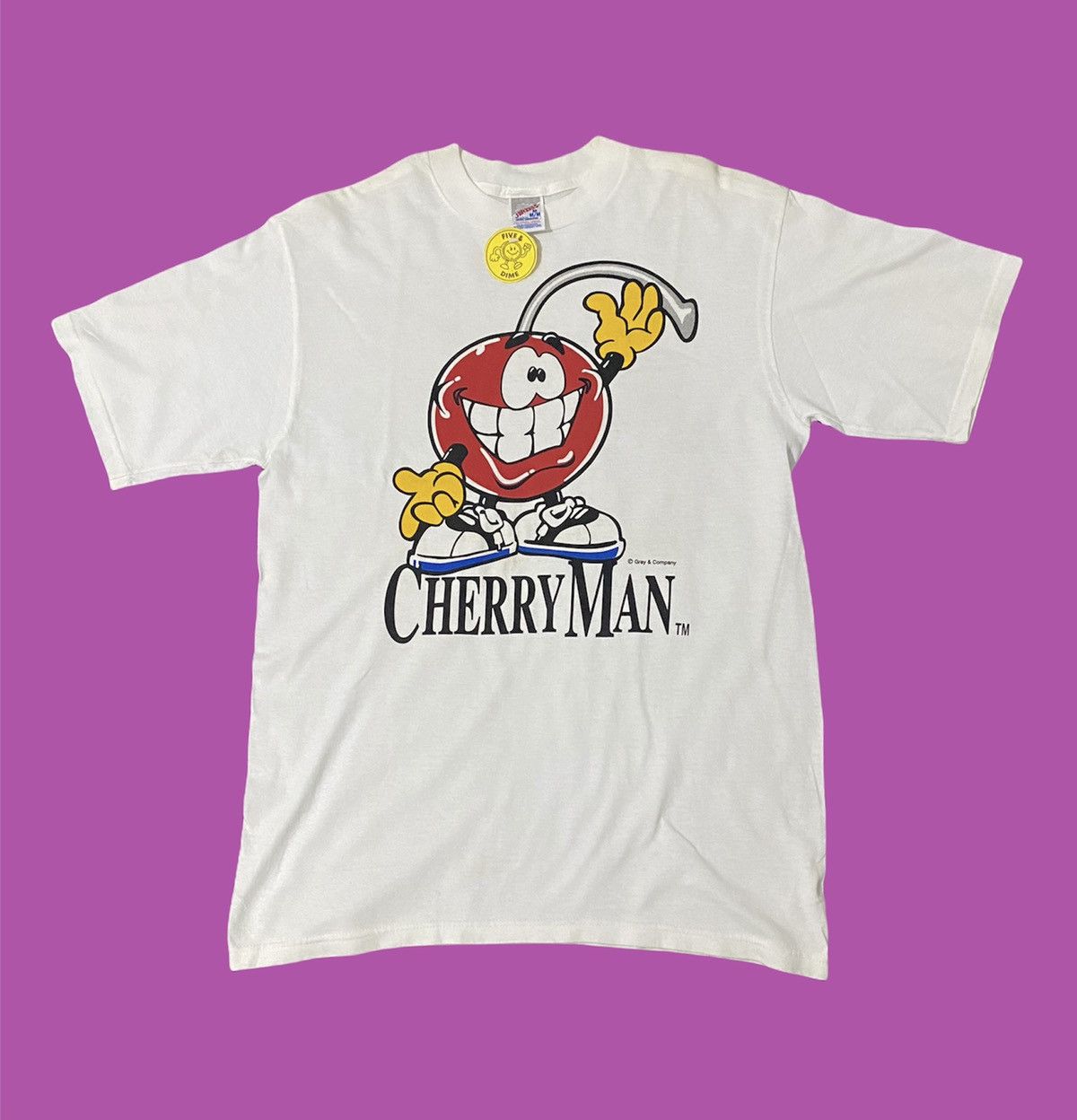 Vintage Vintage cherryman tee | Grailed
