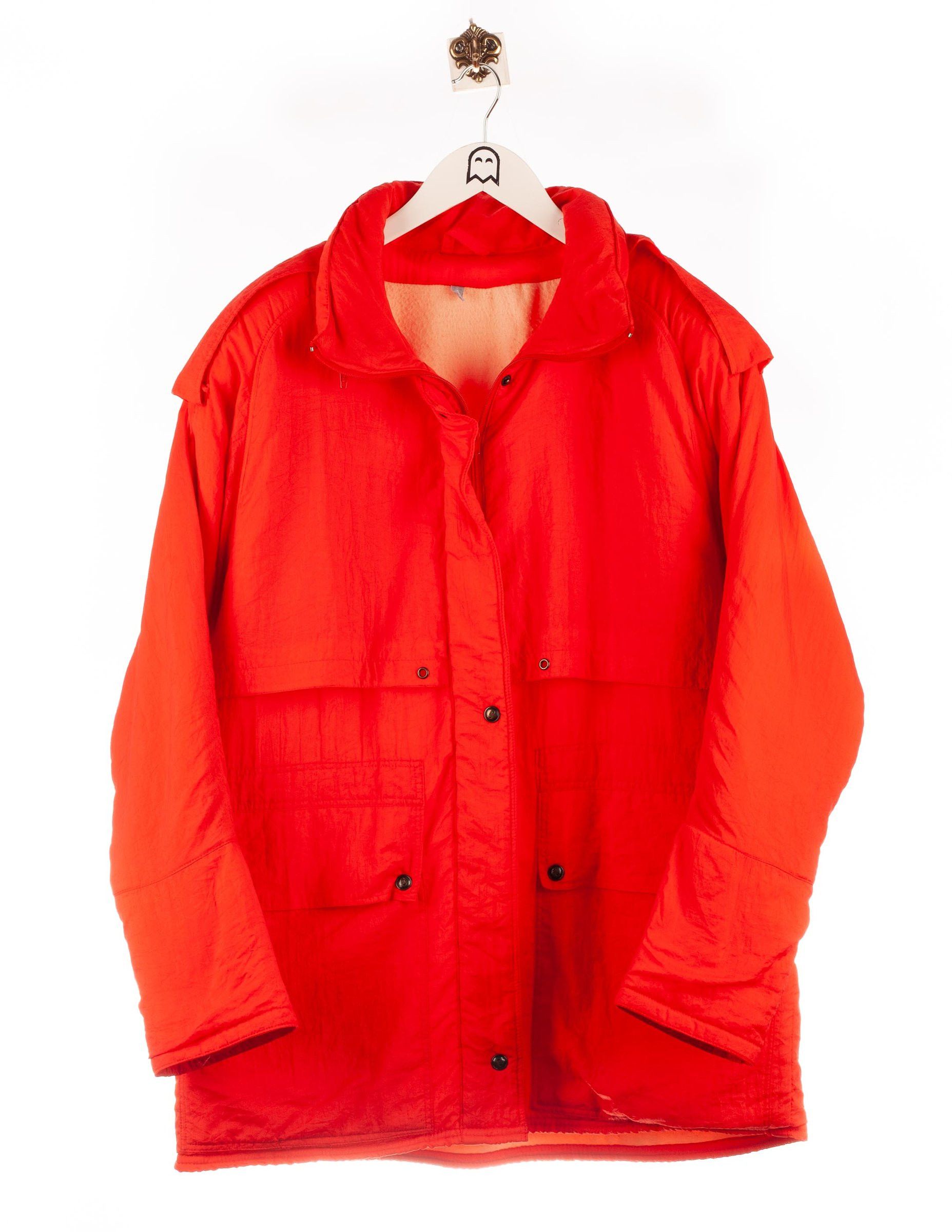 Vintage Vintage Second Hand Winter Jacket Plain Look Red | Grailed