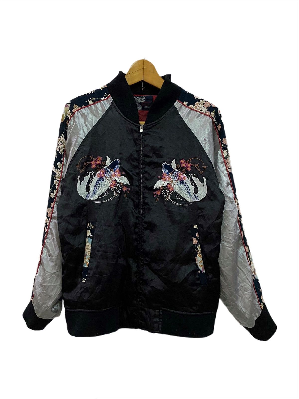 Edition Japan × Japanese Brand Japanese Traditional Embrodery Fish Koi ...