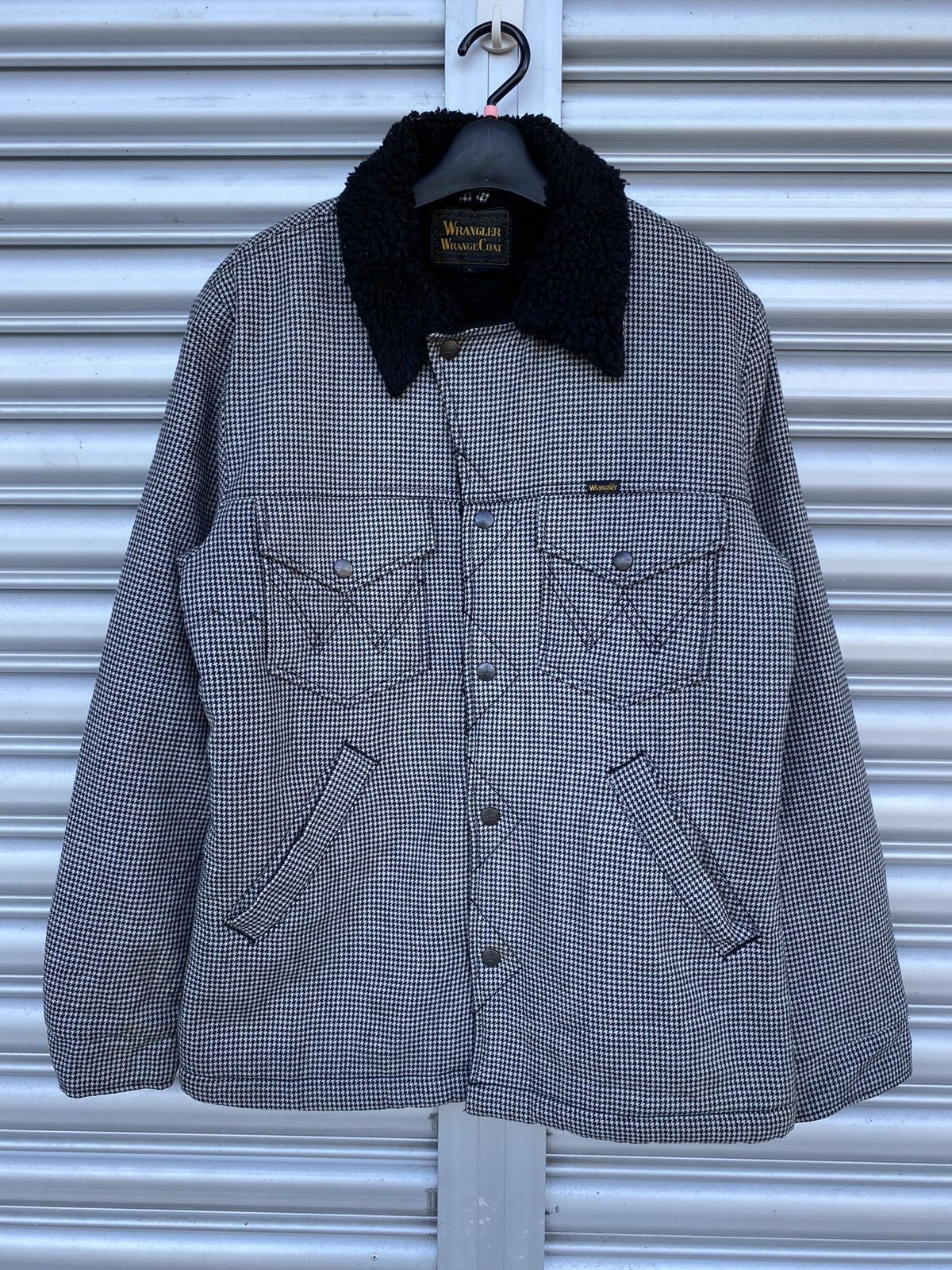 Japanese Brand × Wrangler WRANGLER BULKY JACKET FULL BUTTON VERY NICE ...