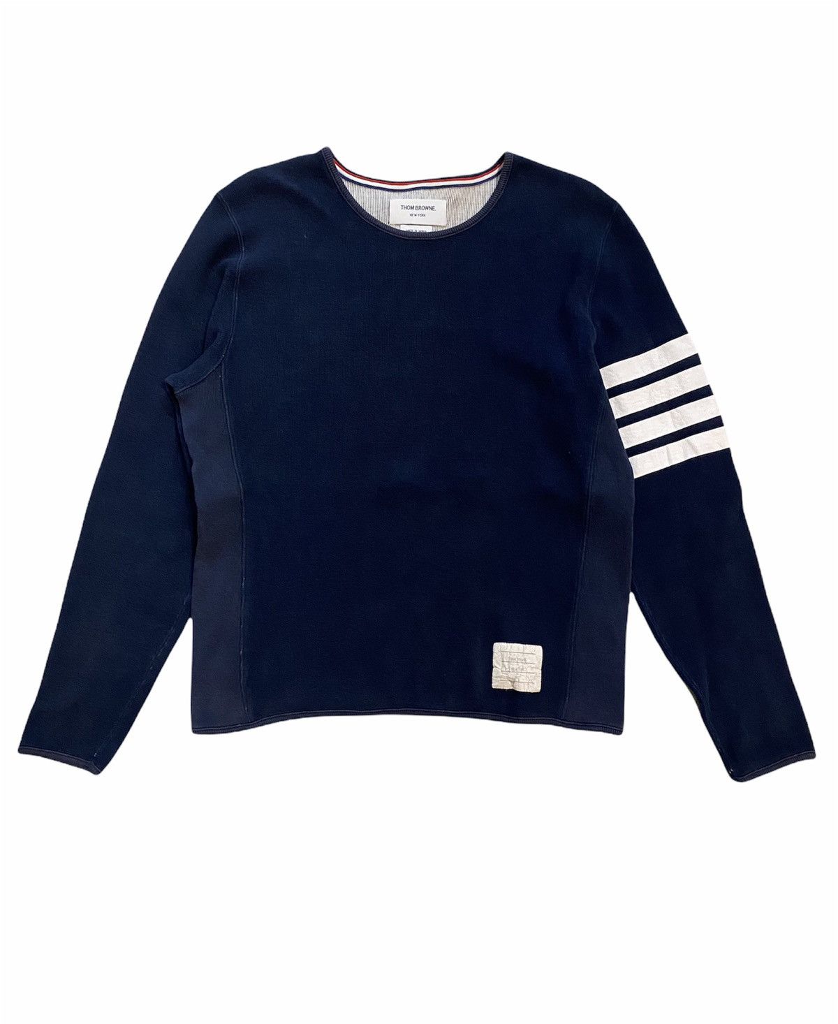 Thom Browne Iconic 4 bar sweatshirt Made in Japan | Grailed