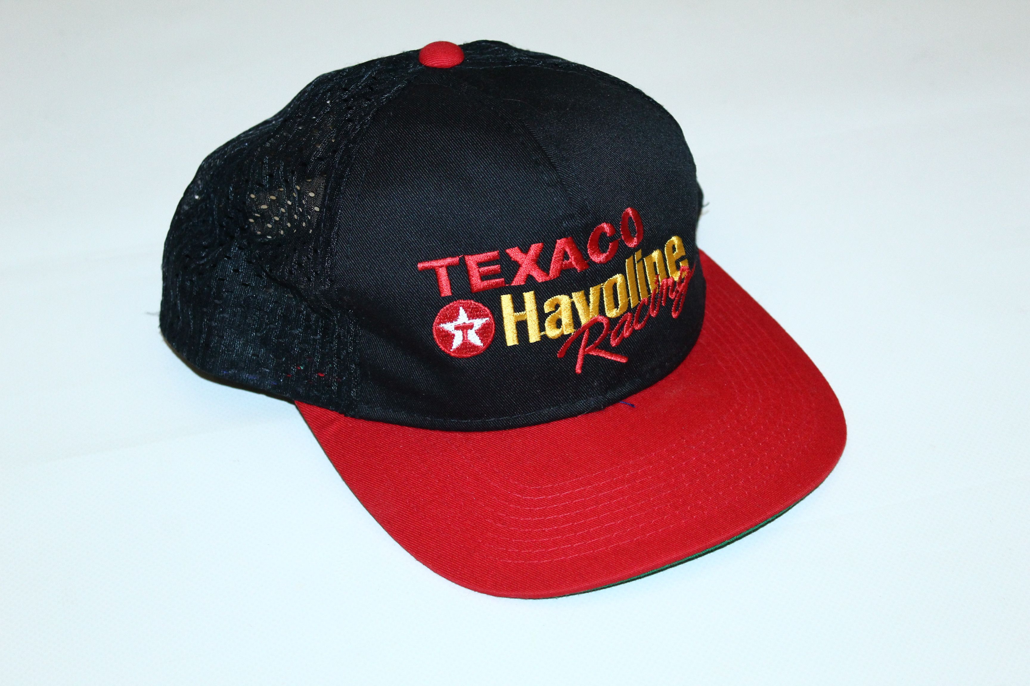 Racing × Vintage 90s Havoline Texaco Racing Trucker Cap | Grailed