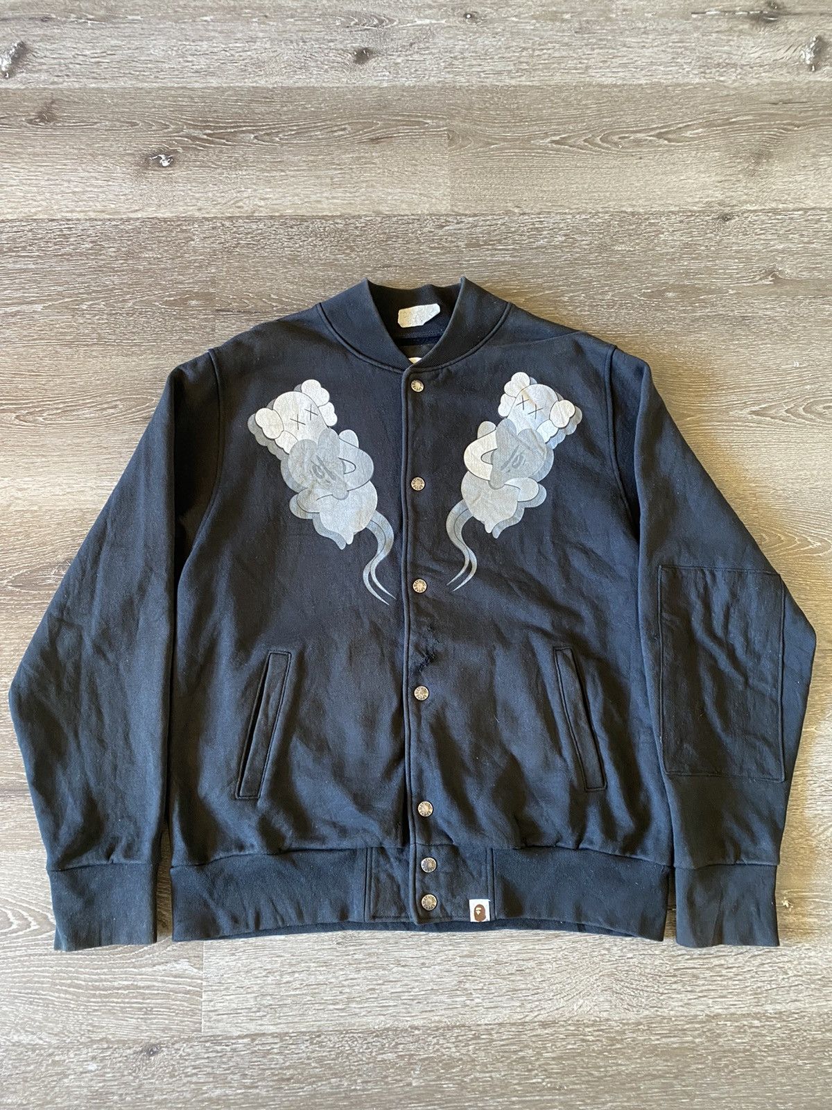 Bape × Kaws Bape x Kaws OG Bendy Jacket | Grailed