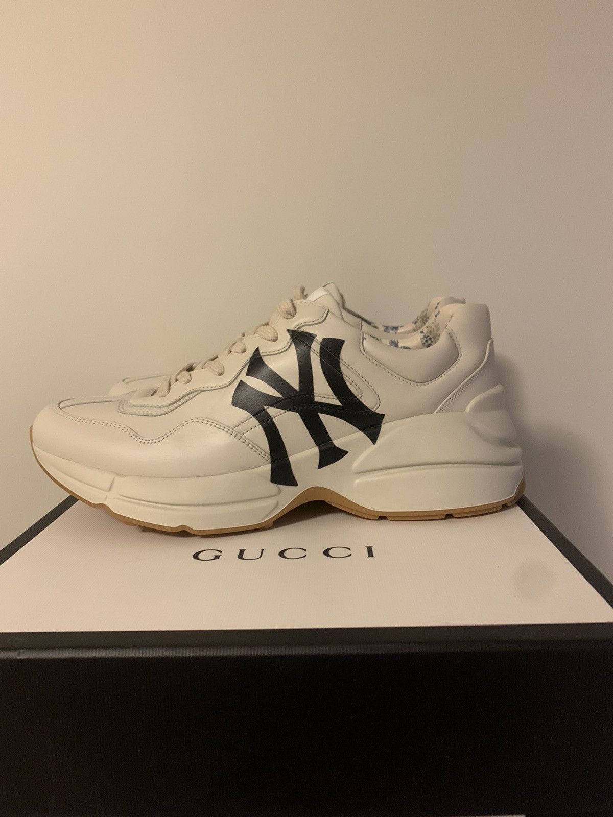 Gucci Gucci Rhyton x New York Yankees Sneaker | Grailed
